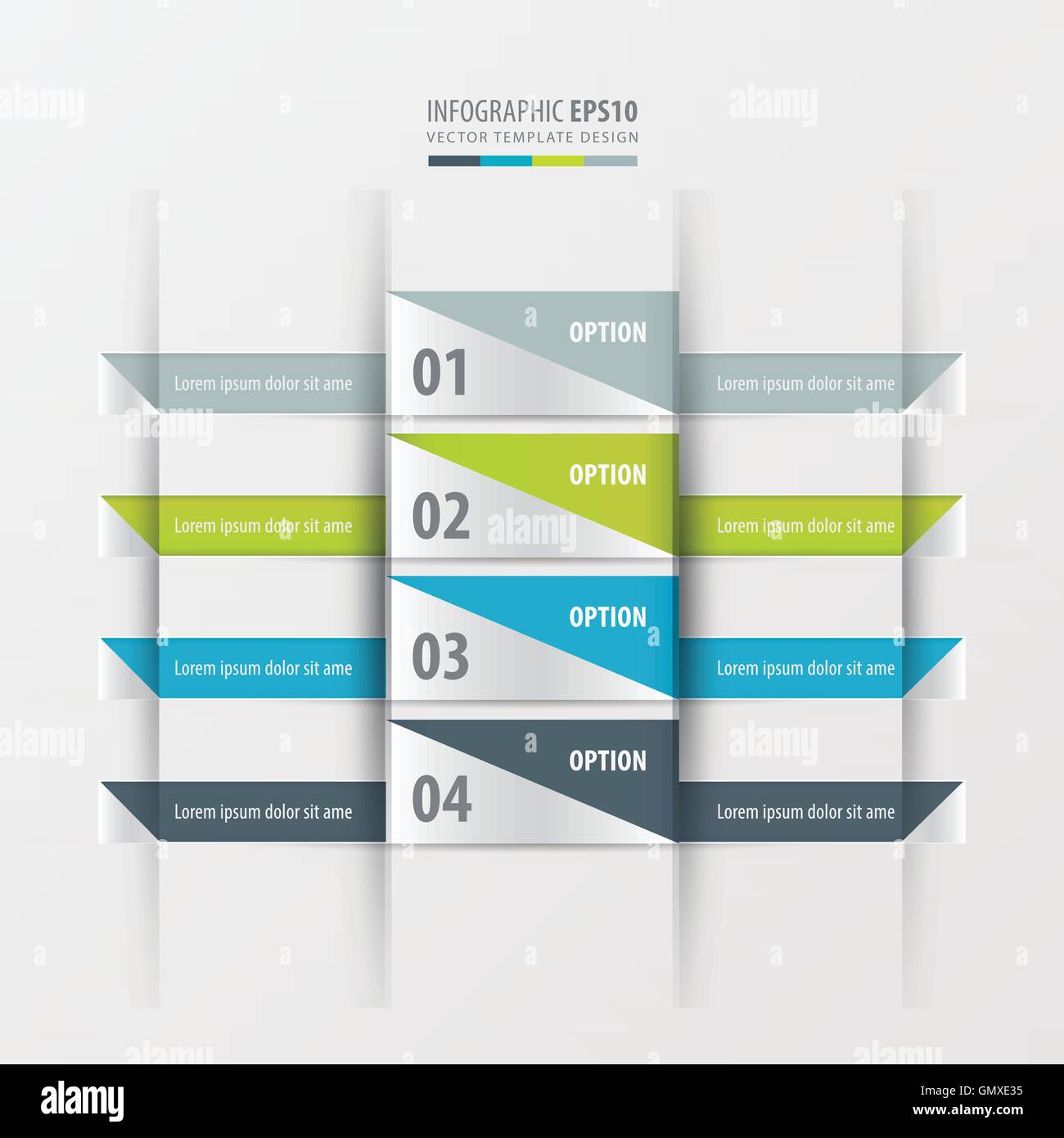 design layout banner Green, blue, gray color Stock Vector Image & Art ...