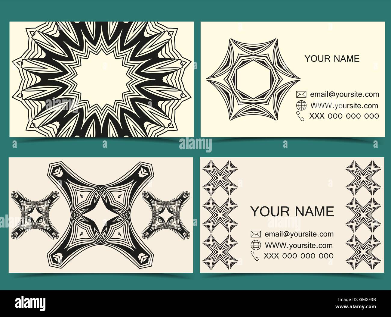 Vector Cards Designs Stock Vector Image & Art - Alamy