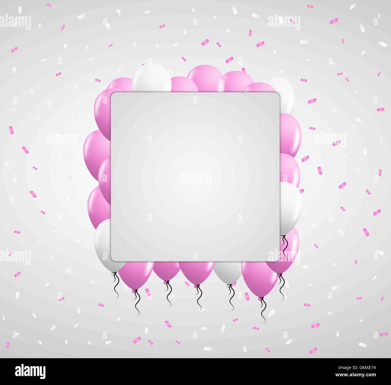 Light pink balloon Stock Vector Images - Alamy
