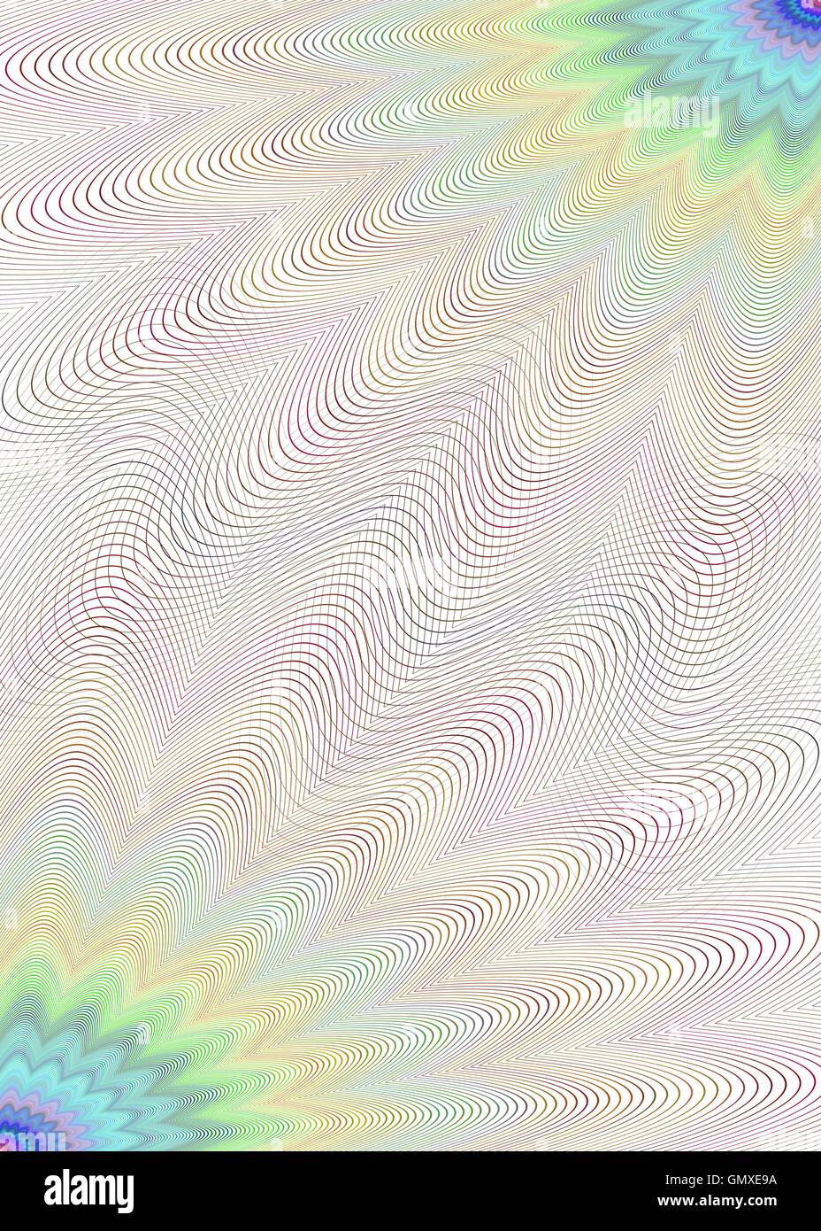 Colorful page corner design template background Stock Vector Image ...