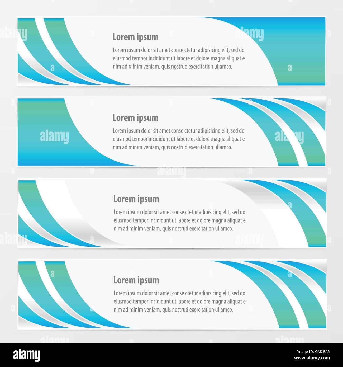 banner blue color Stock Vector Image & Art - Alamy