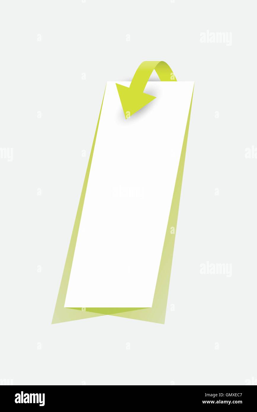 arrow and paper with shadow Stock Vector Image & Art - Alamy