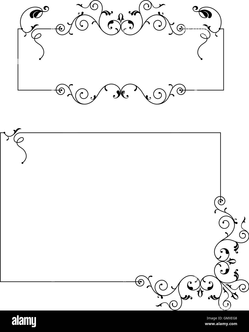 Frame Border Design Stock Vector Image & Art - Alamy