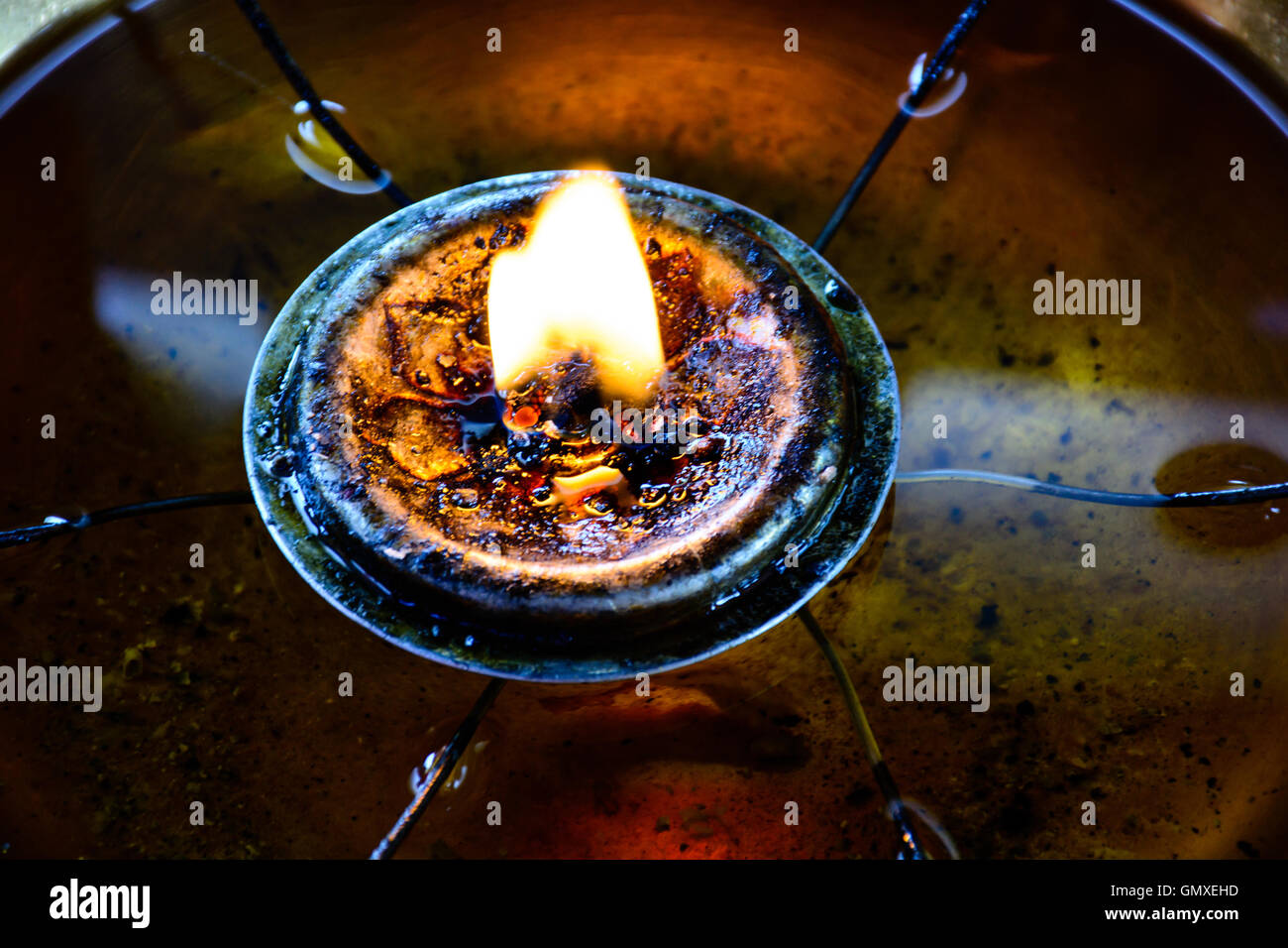 Hopeful Light Before Buddha Means Give People Wisdom to Remove all the ...