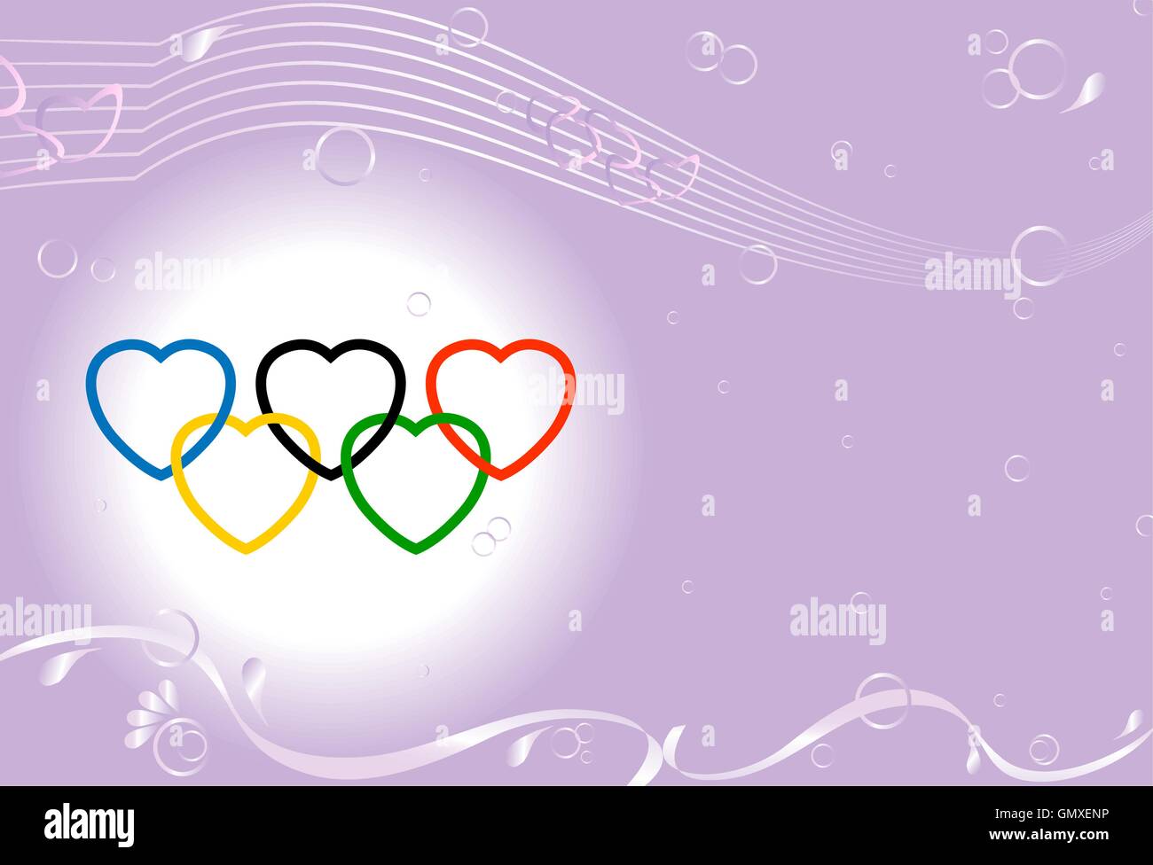 Love, Heart Frame Border Design Stock Vector Image & Art - Alamy