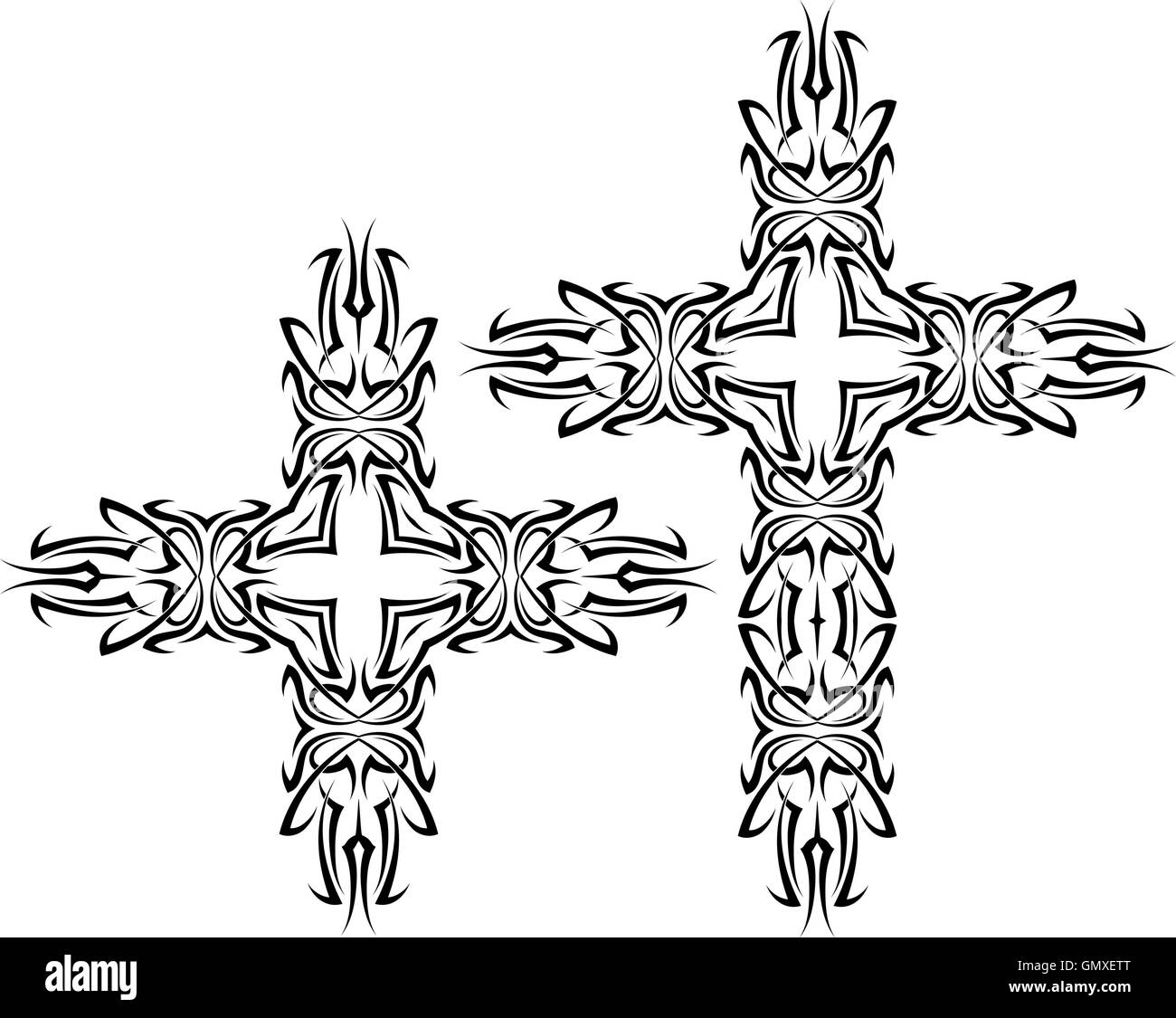 Cross Christian Design Stock Vector Image & Art - Alamy