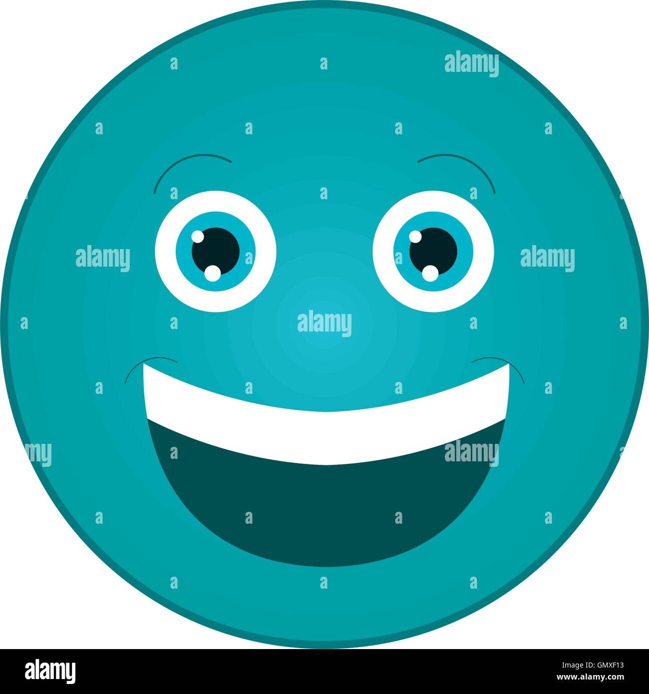 smile emoticon icon Stock Vector Image & Art - Alamy