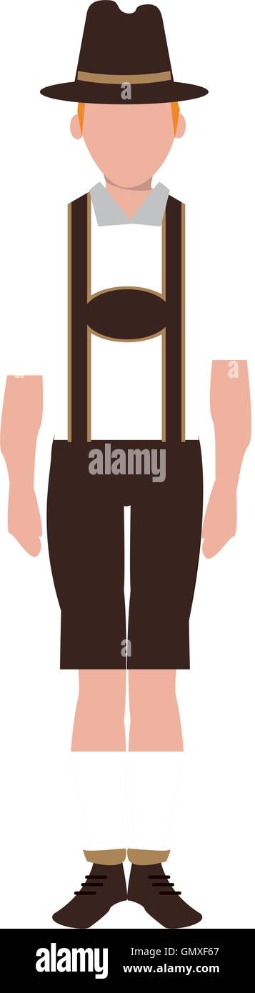 german bavarian man icon Stock Vector Image & Art - Alamy