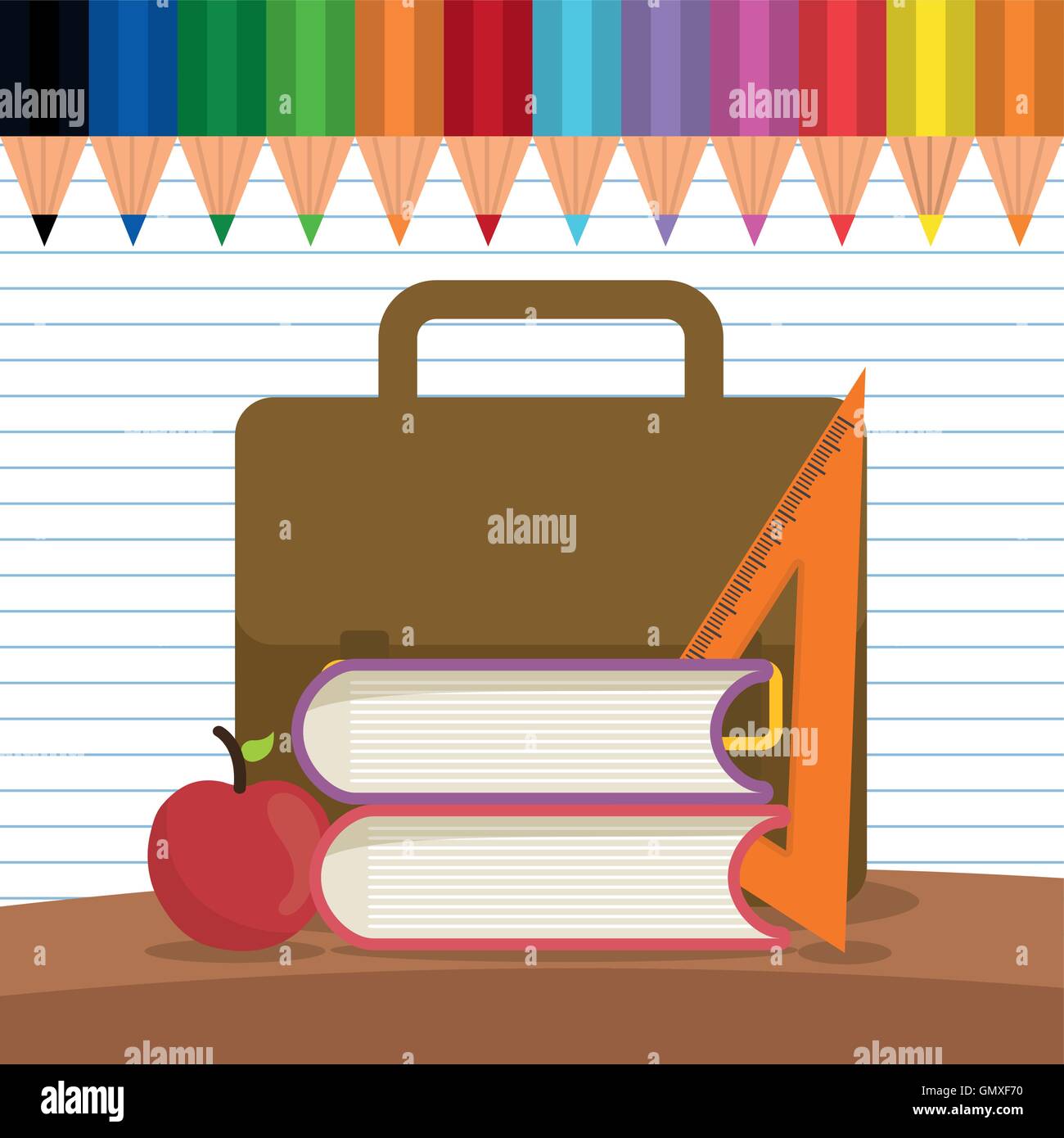 back to school icon set design Stock Vector Image & Art - Alamy
