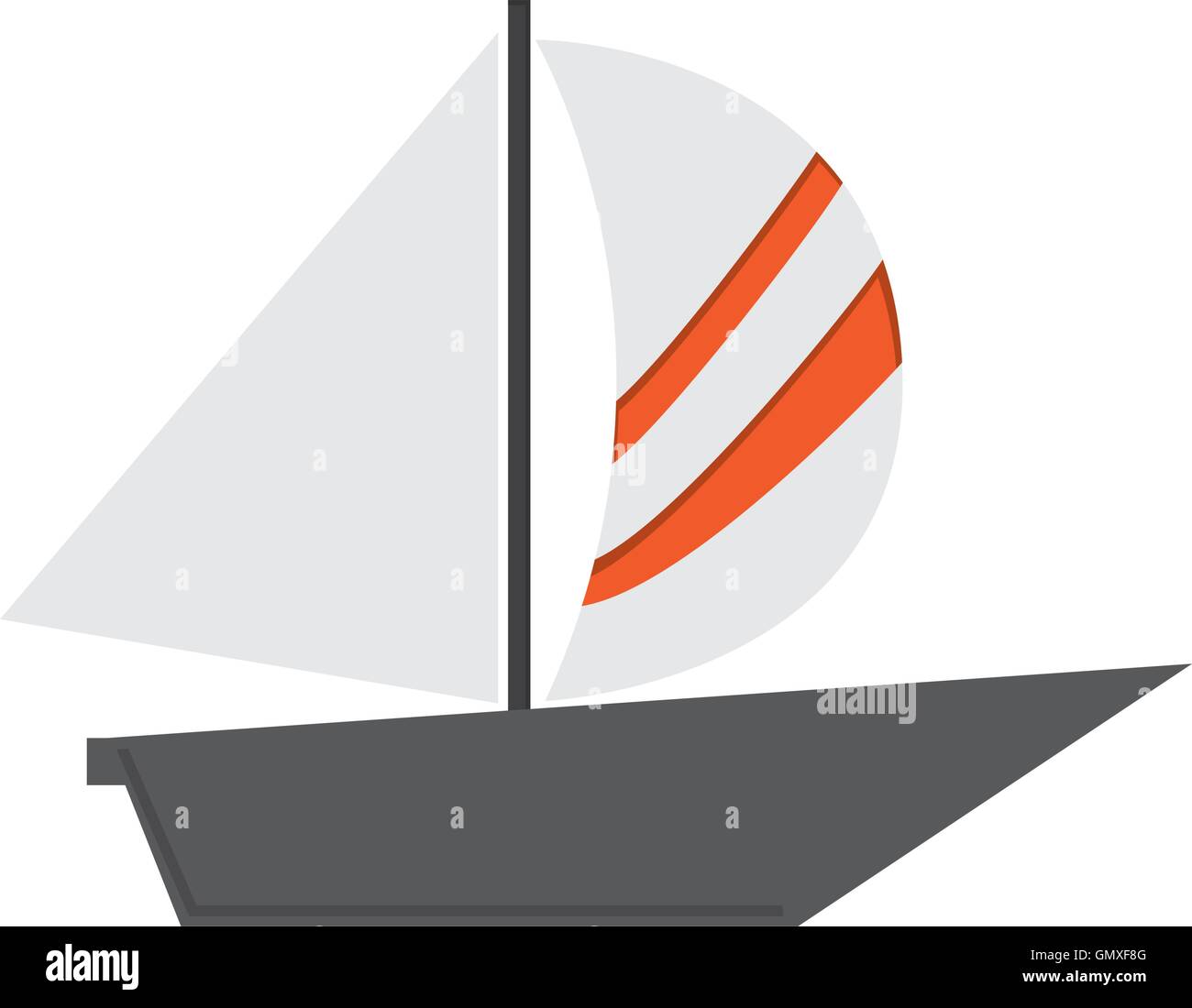 simple sailboat icon Stock Vector Image & Art - Alamy
