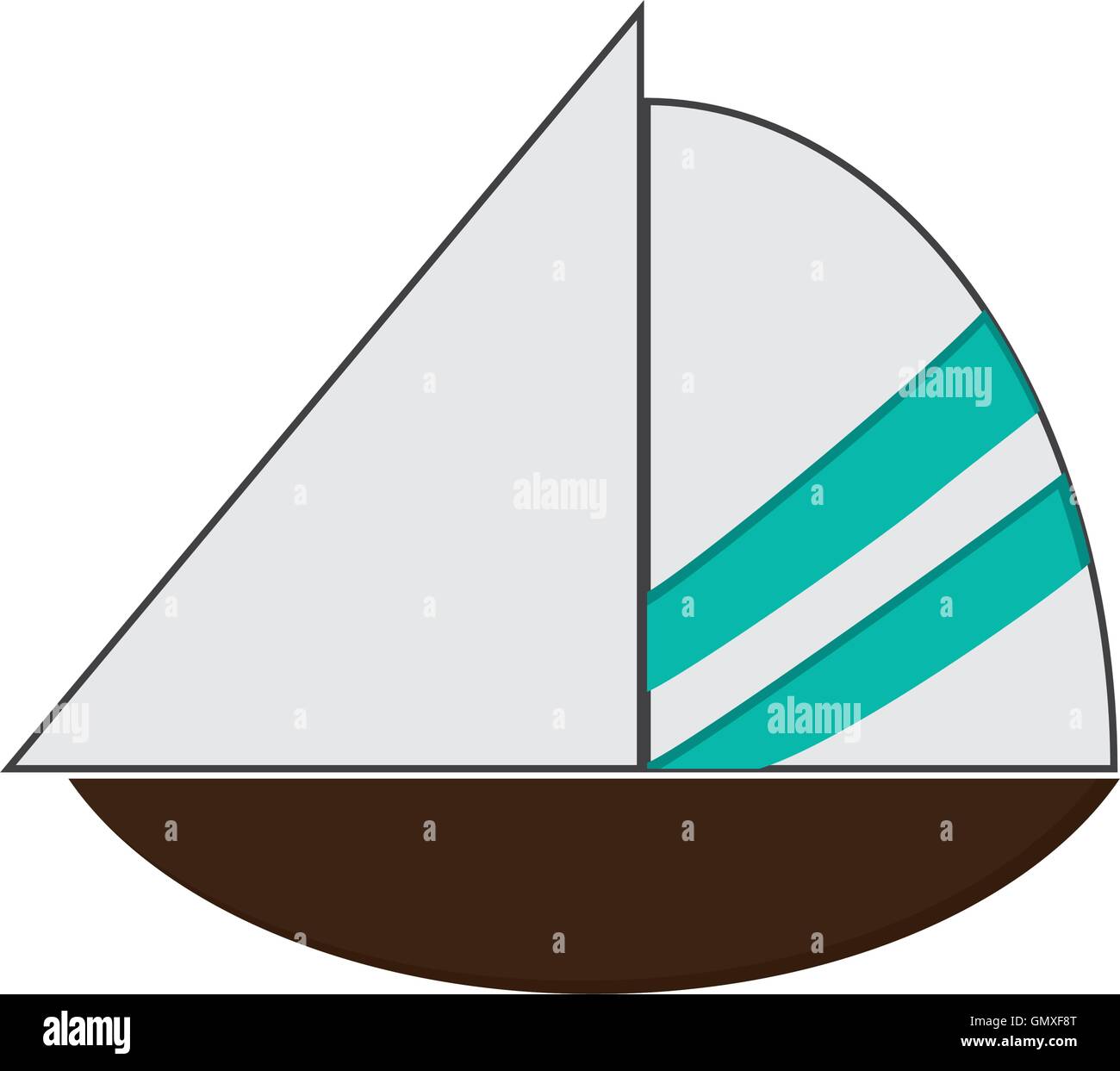 simple sailboat icon Stock Vector Image & Art - Alamy