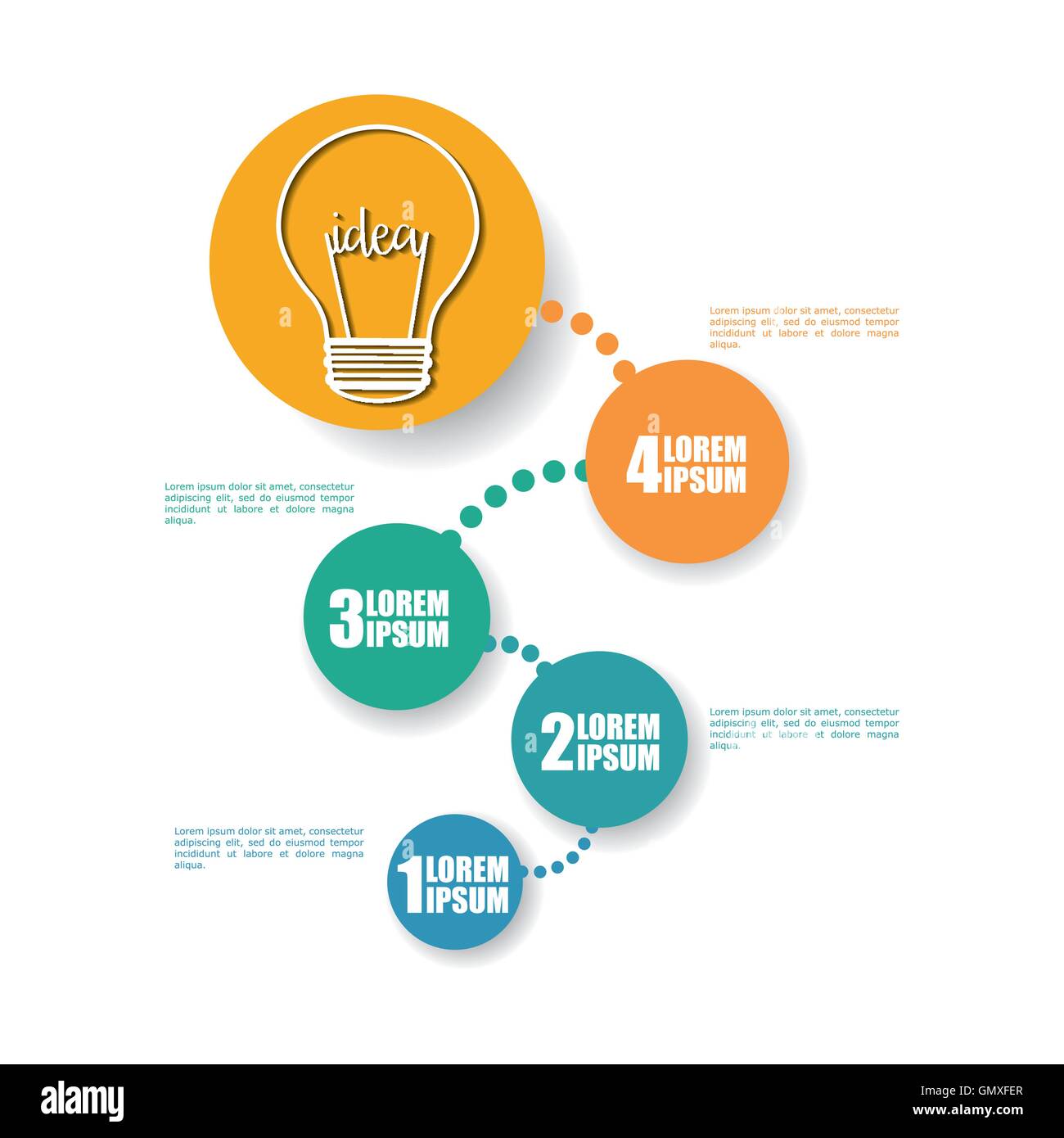 big idea infographic design Stock Vector Image & Art - Alamy