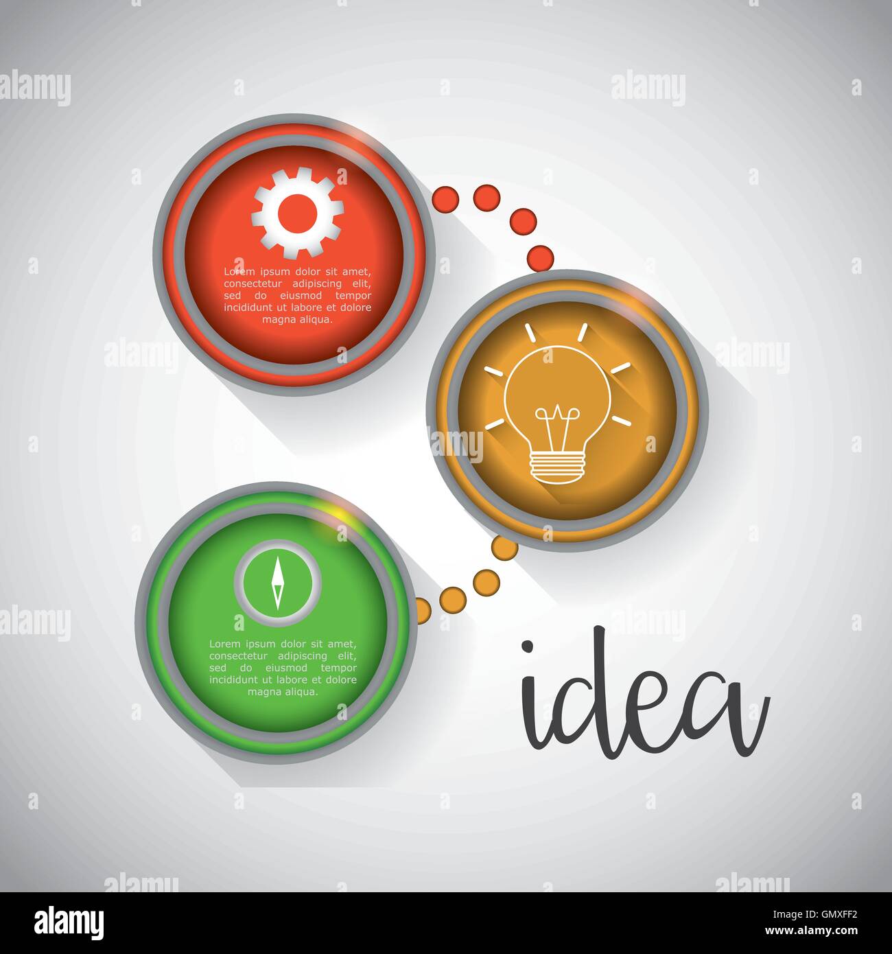 big idea infographic design Stock Vector Image & Art - Alamy