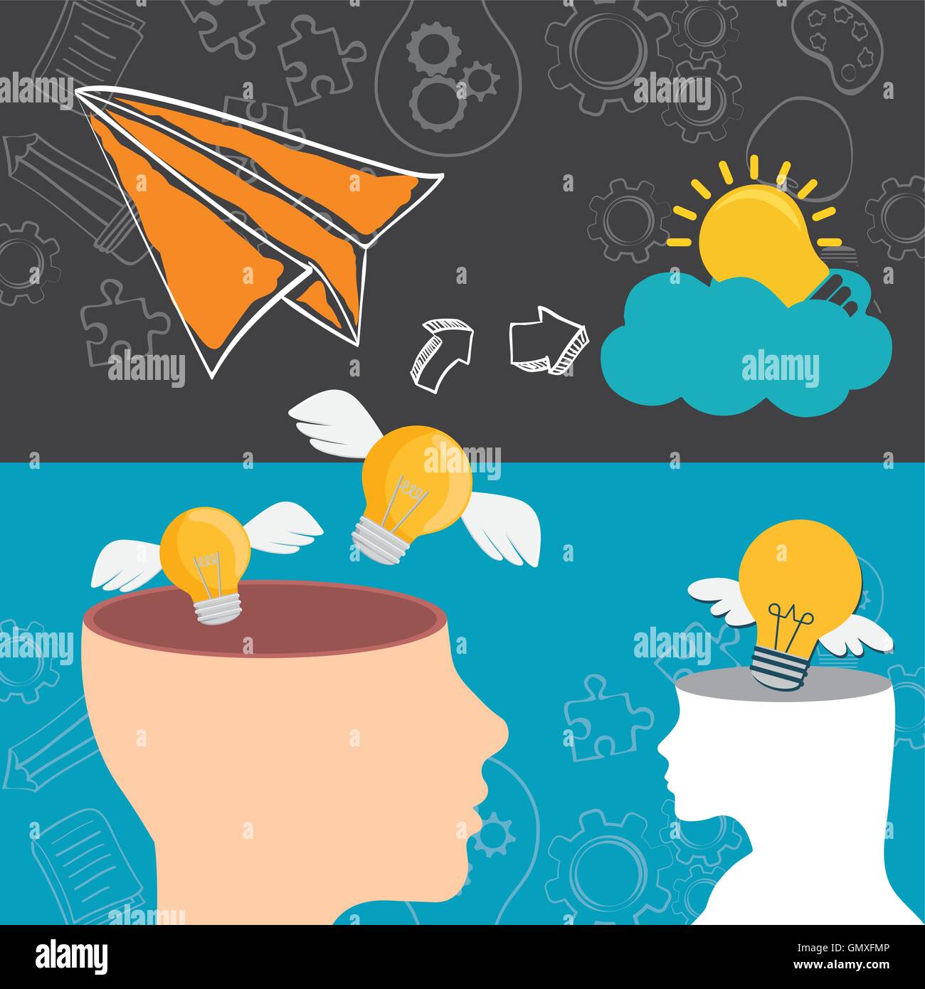 big idea sketch design Stock Vector Image & Art - Alamy