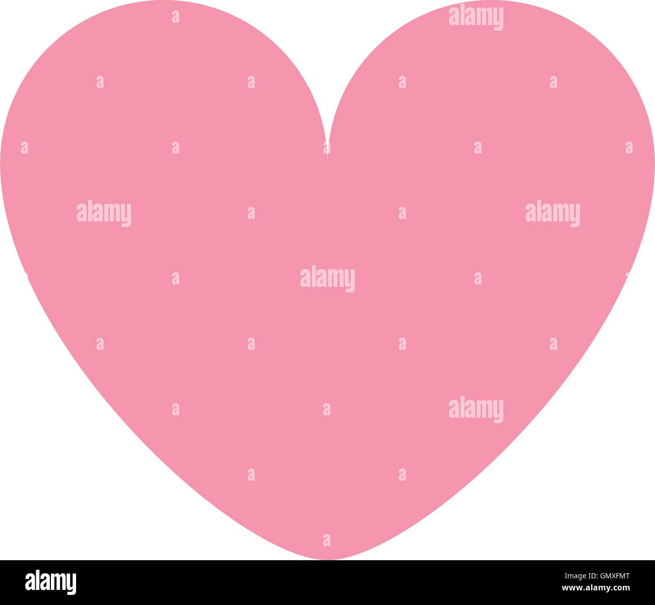pink cartoon heart icon Stock Vector Image & Art - Alamy