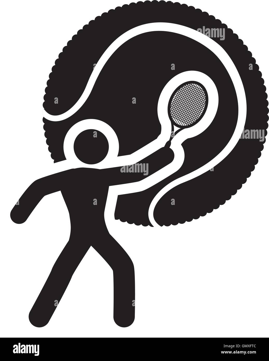 ball tennis sport design Stock Vector Image & Art - Alamy