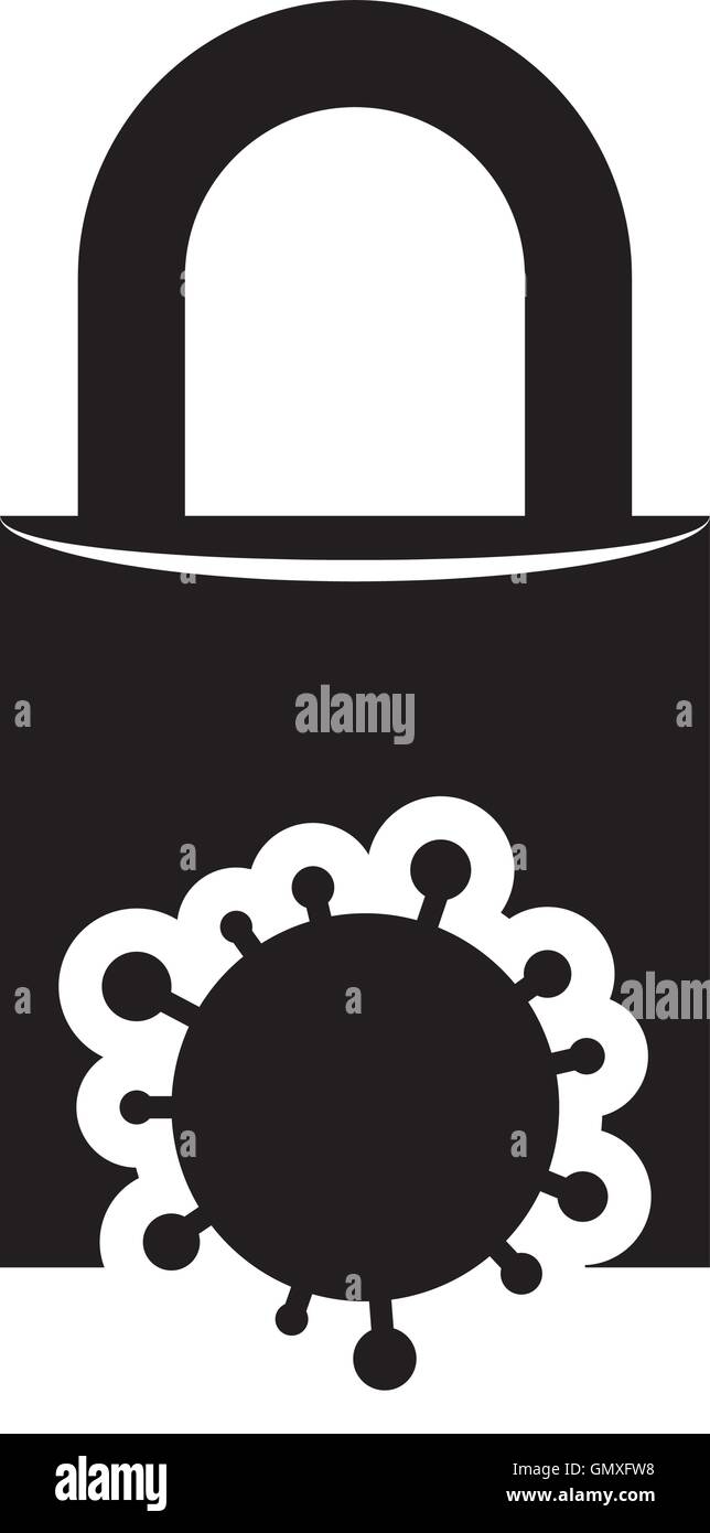 padlock security system design Stock Vector Image & Art - Alamy