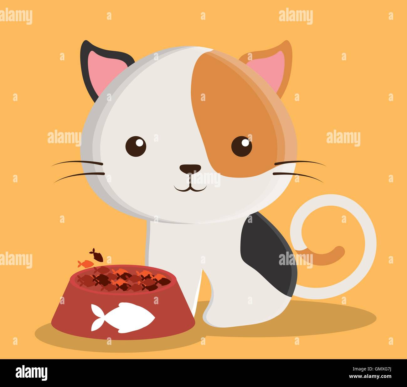 cat cartoon pet design Stock Vector Image & Art - Alamy