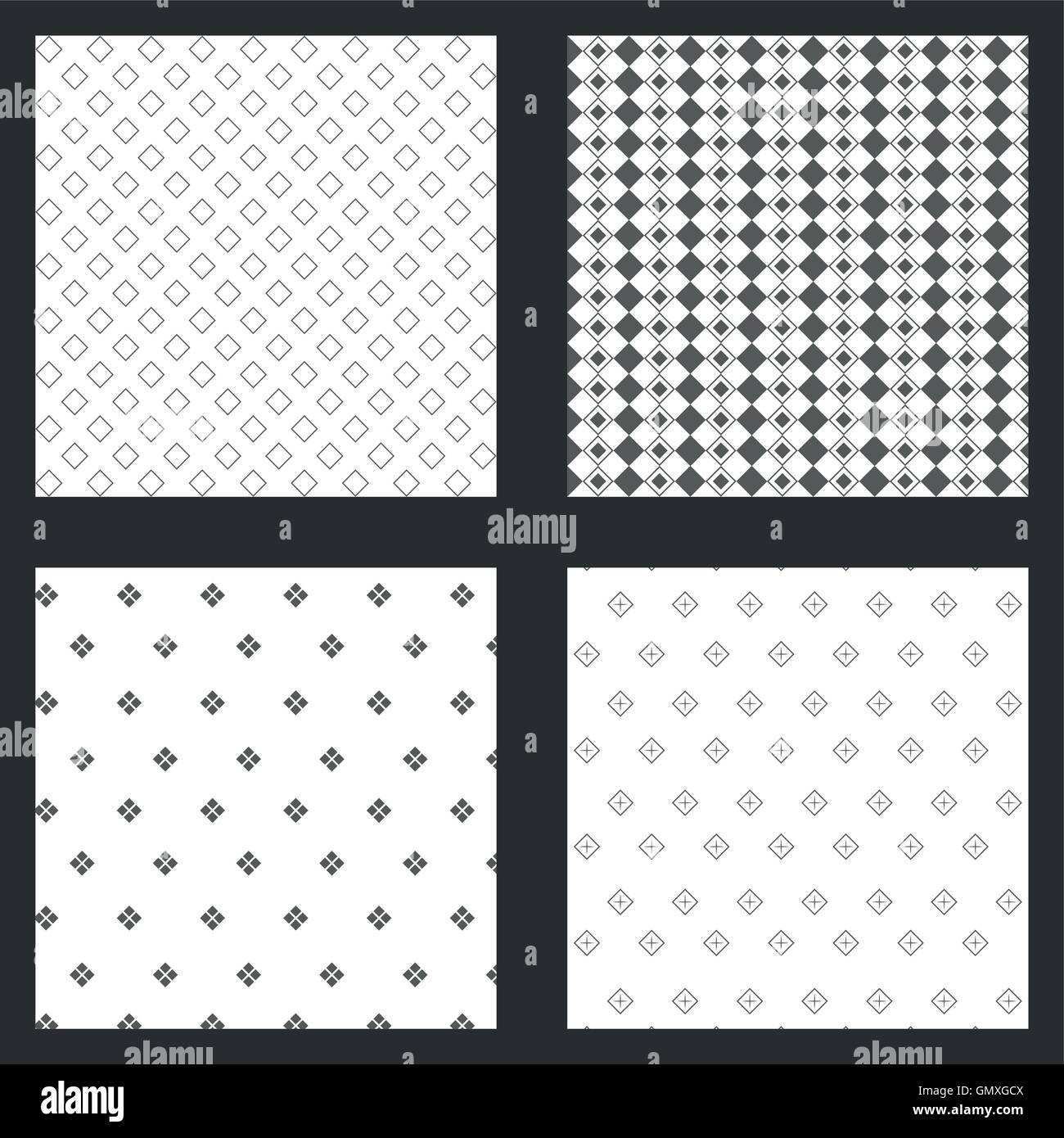 four frames of wallpapers design Stock Vector Image & Art - Alamy
