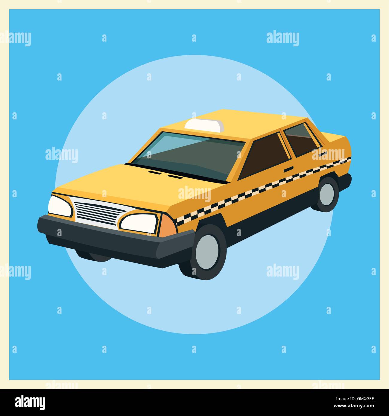 Taxi auto car design Stock Vector Image & Art - Alamy