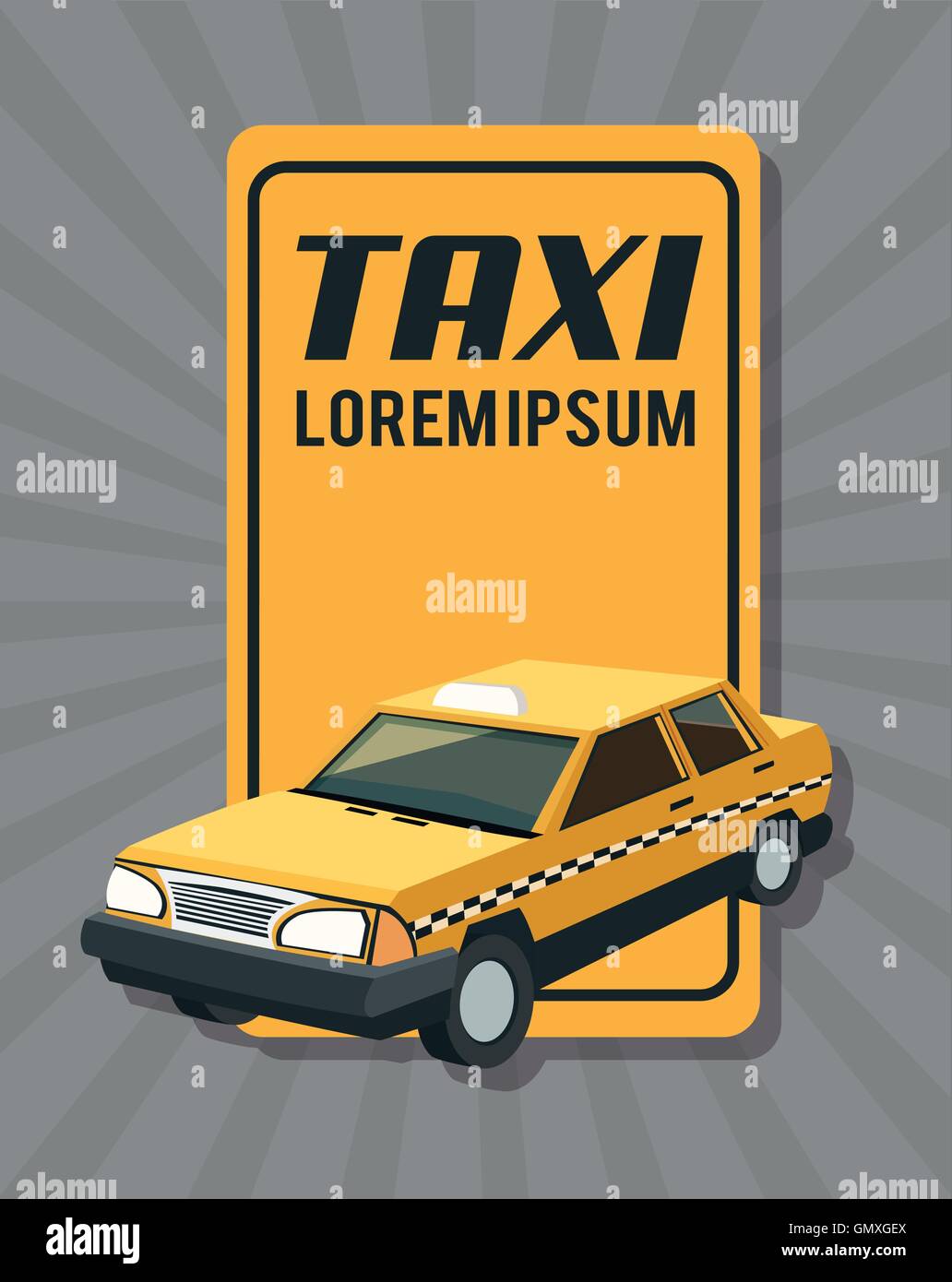 Taxi auto car design Stock Vector Image & Art - Alamy