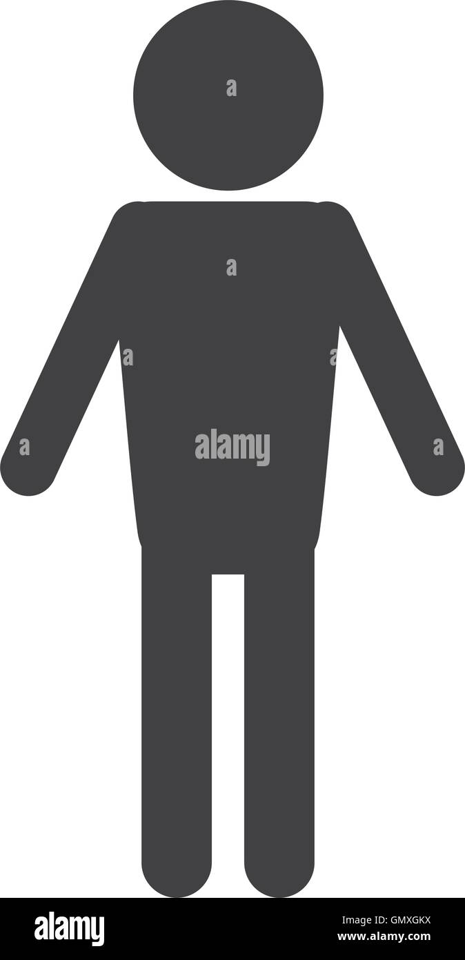 man pictogram icon Stock Vector Image & Art - Alamy