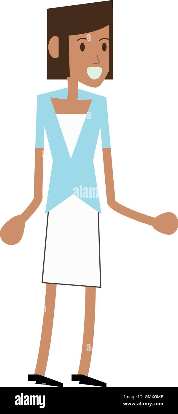 woman character icon Stock Vector Image & Art - Alamy
