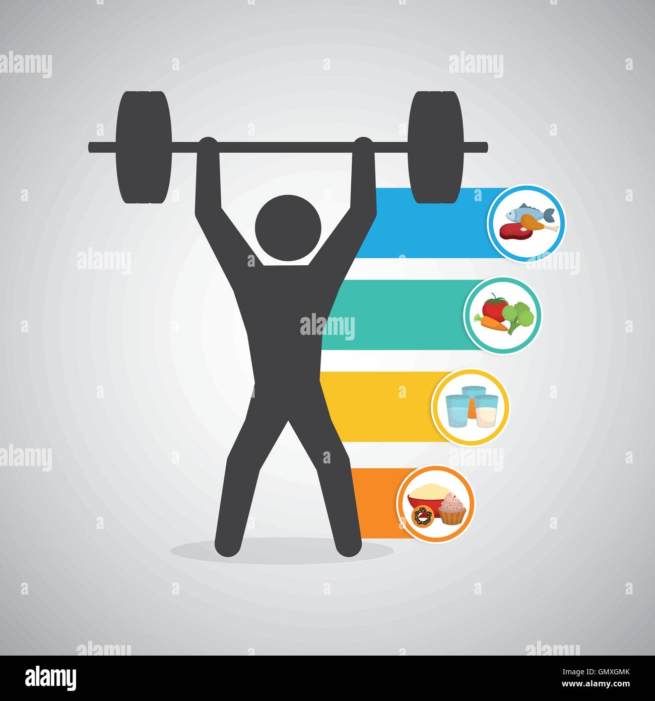 Workout drinks Stock Vector Images - Alamy