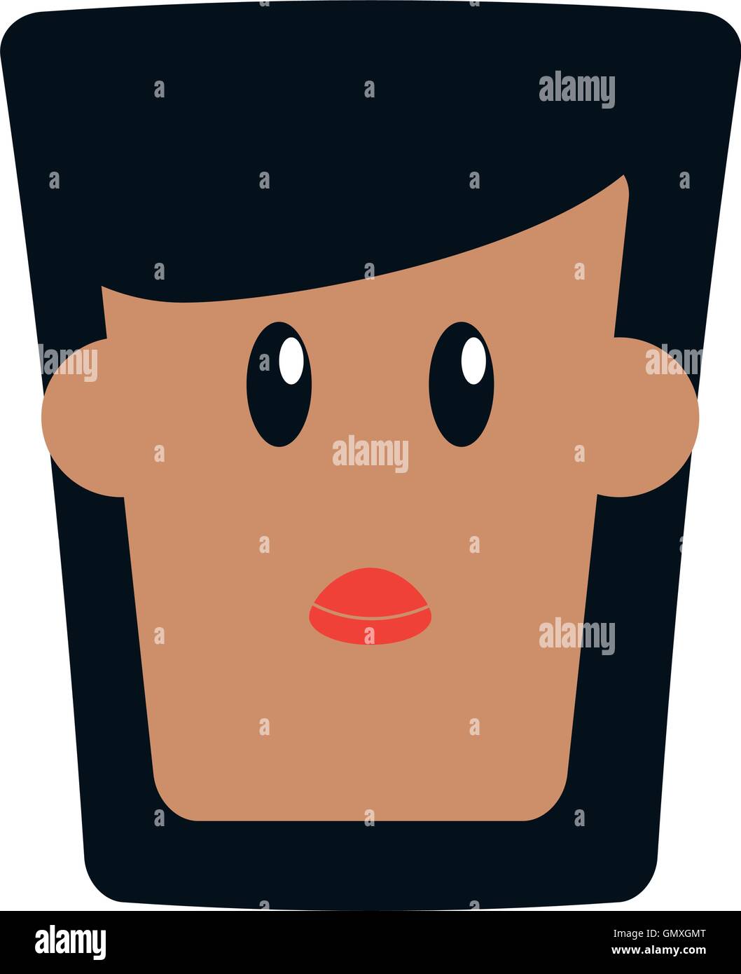 woman character icon Stock Vector Image & Art - Alamy