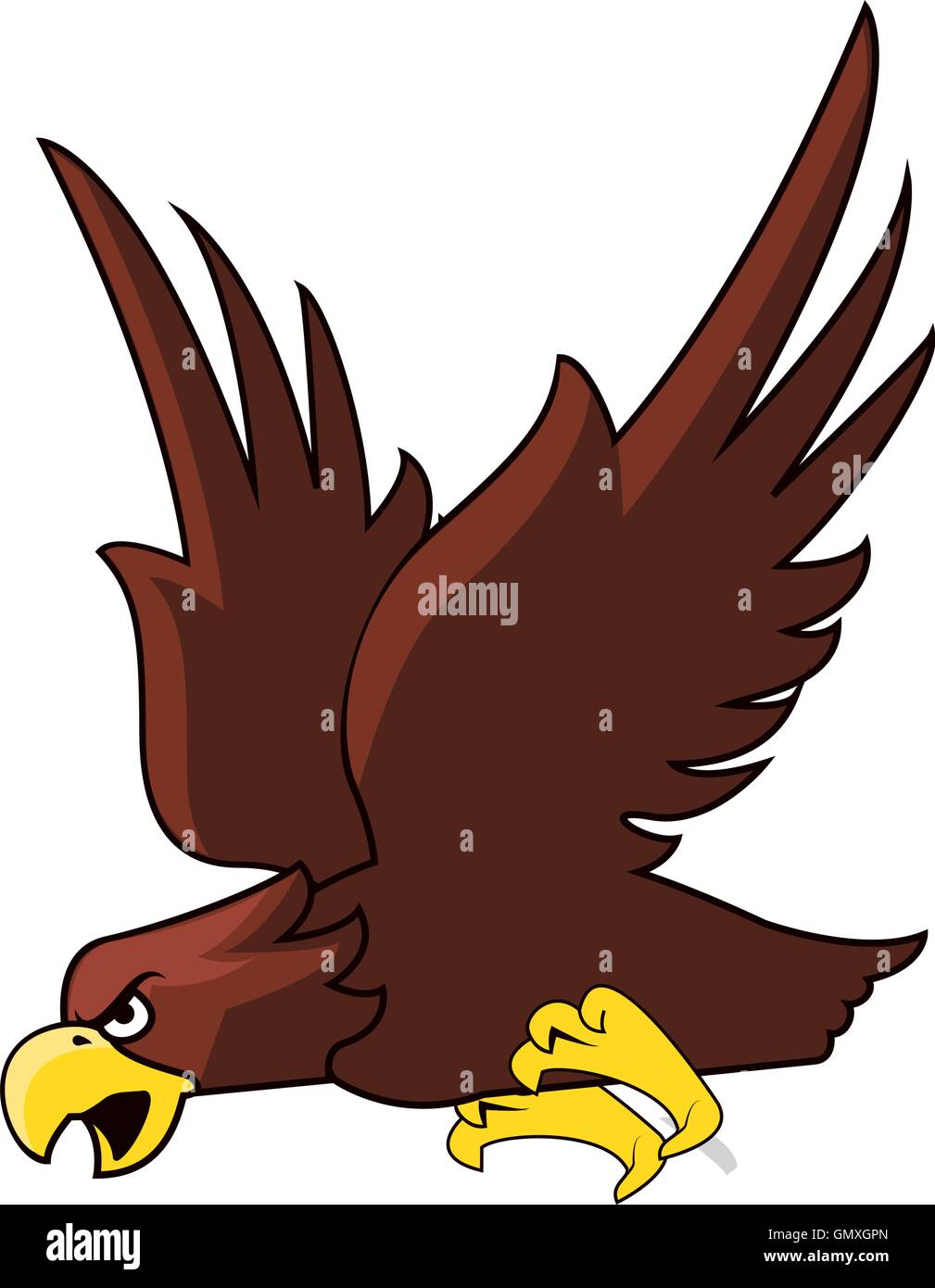 eagle cartoon icon Stock Vector Image & Art - Alamy