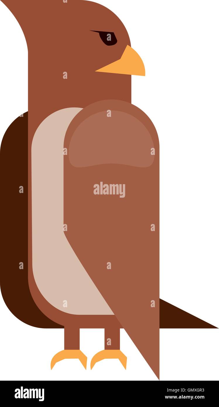 eagle cartoon icon Stock Vector Image & Art - Alamy