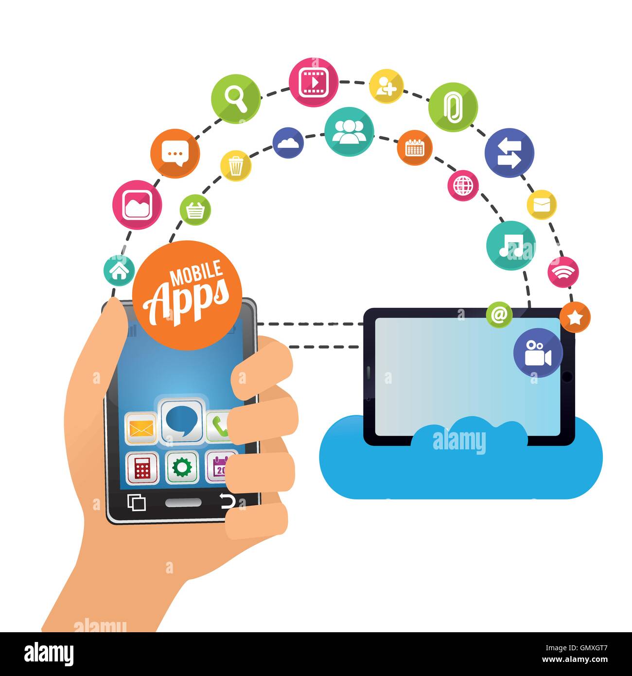 Gratis apps Stock Vector Images - Alamy