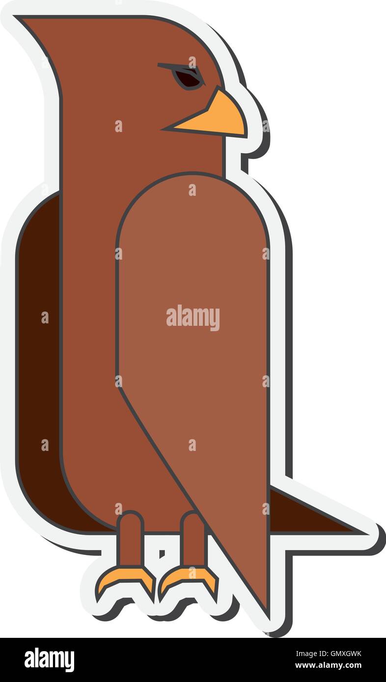 eagle cartoon icon Stock Vector Image & Art - Alamy