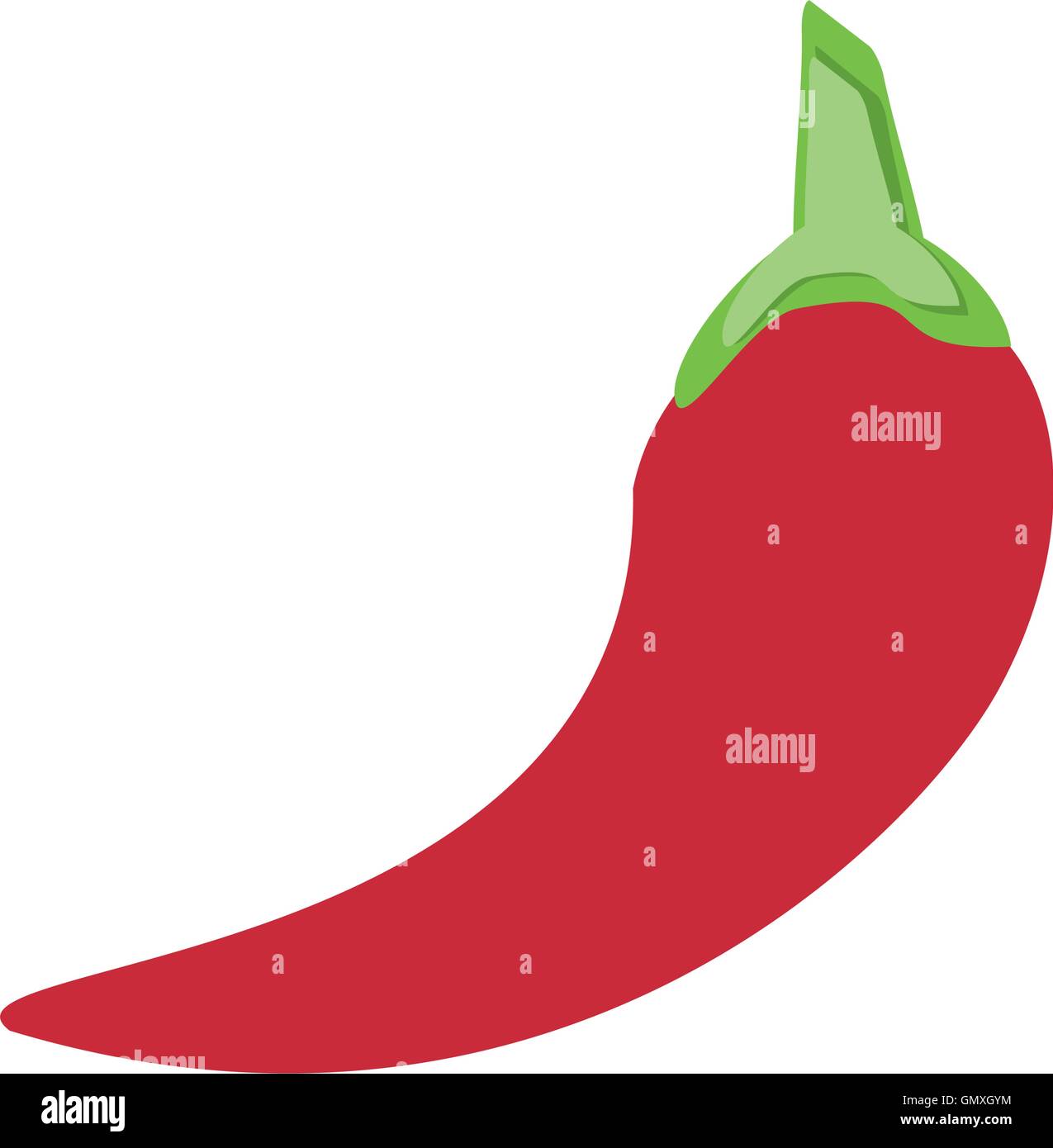 red hot chili pepper icon Stock Vector Image & Art - Alamy