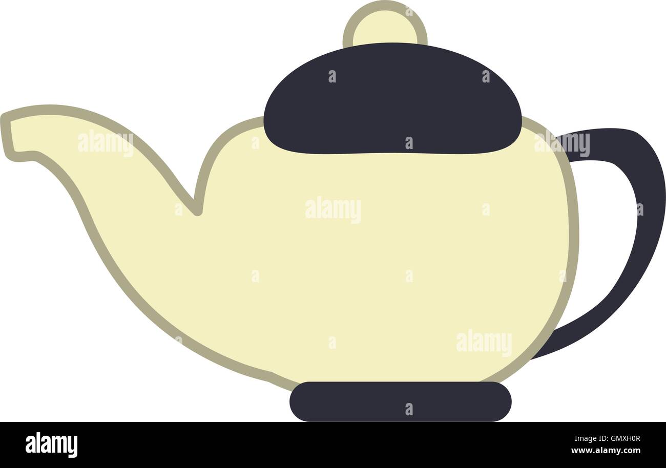 porcelain teapot icon Stock Vector Image & Art - Alamy
