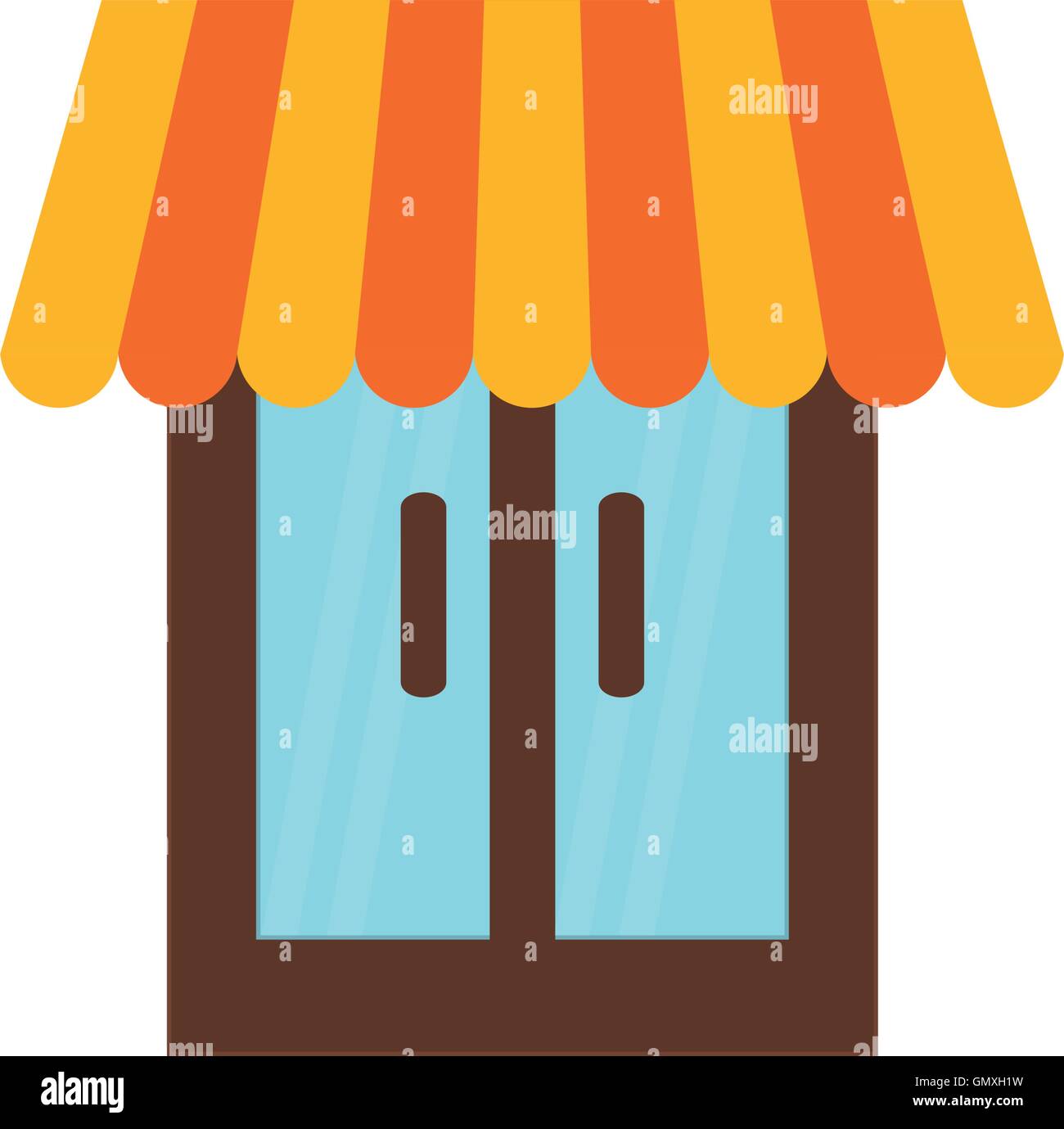 window pennant house icon. Vector graphic Stock Vector Image & Art - Alamy