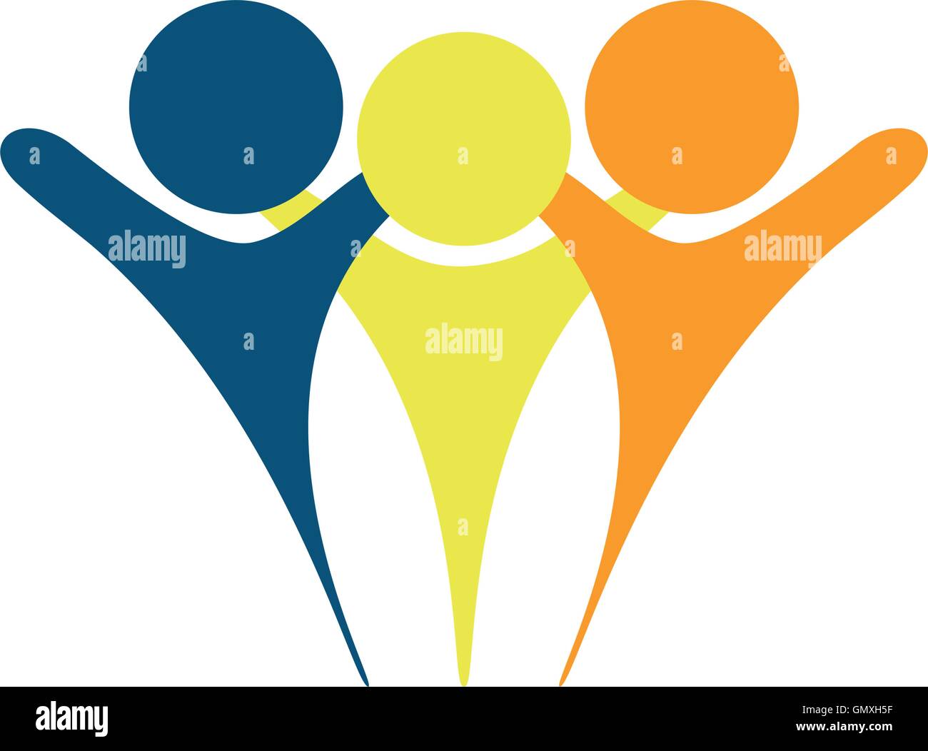 pictogram people abstract person icon. Vector graphic Stock Vector ...