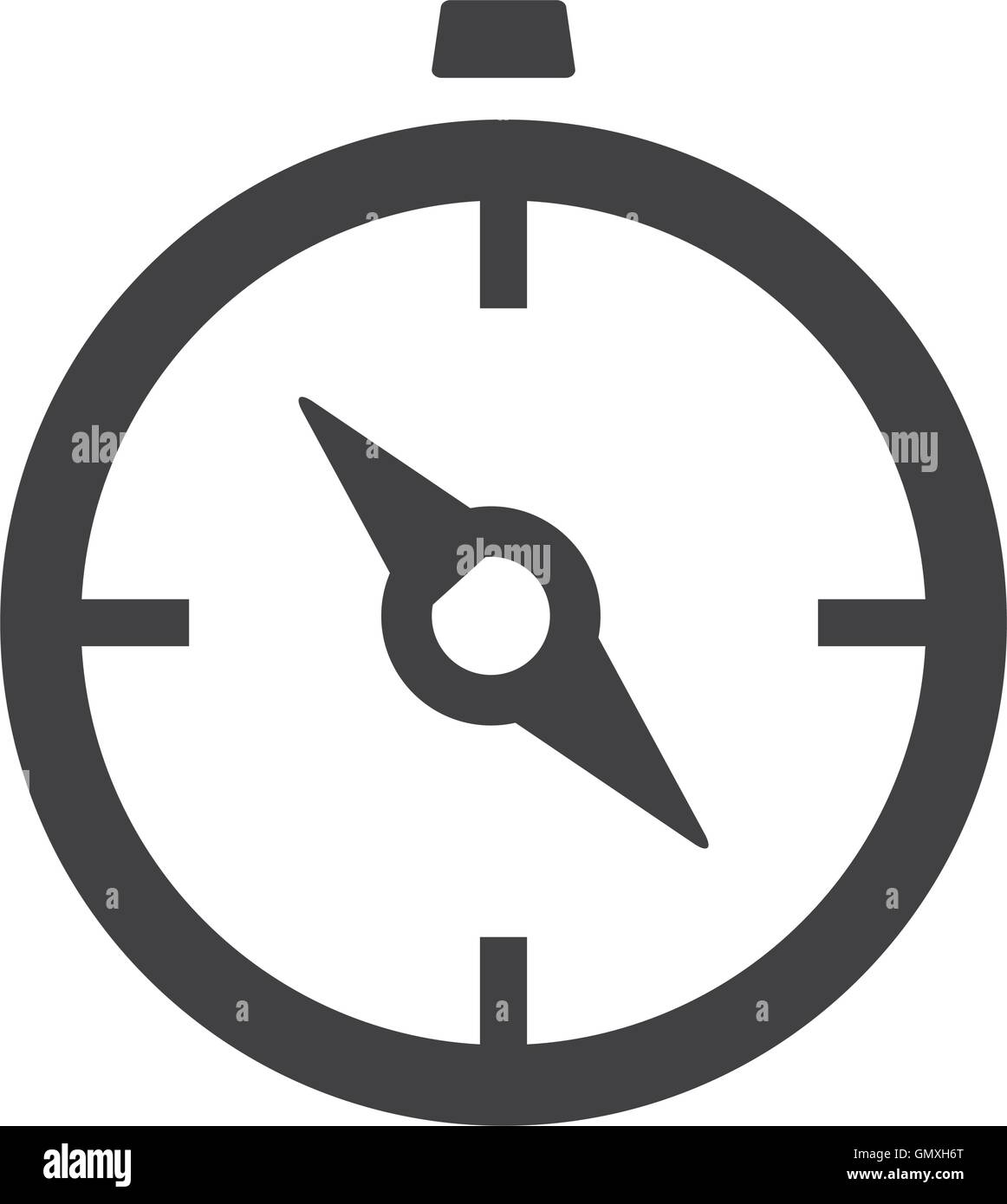 chronometer time silhouette esign Stock Vector Image & Art - Alamy