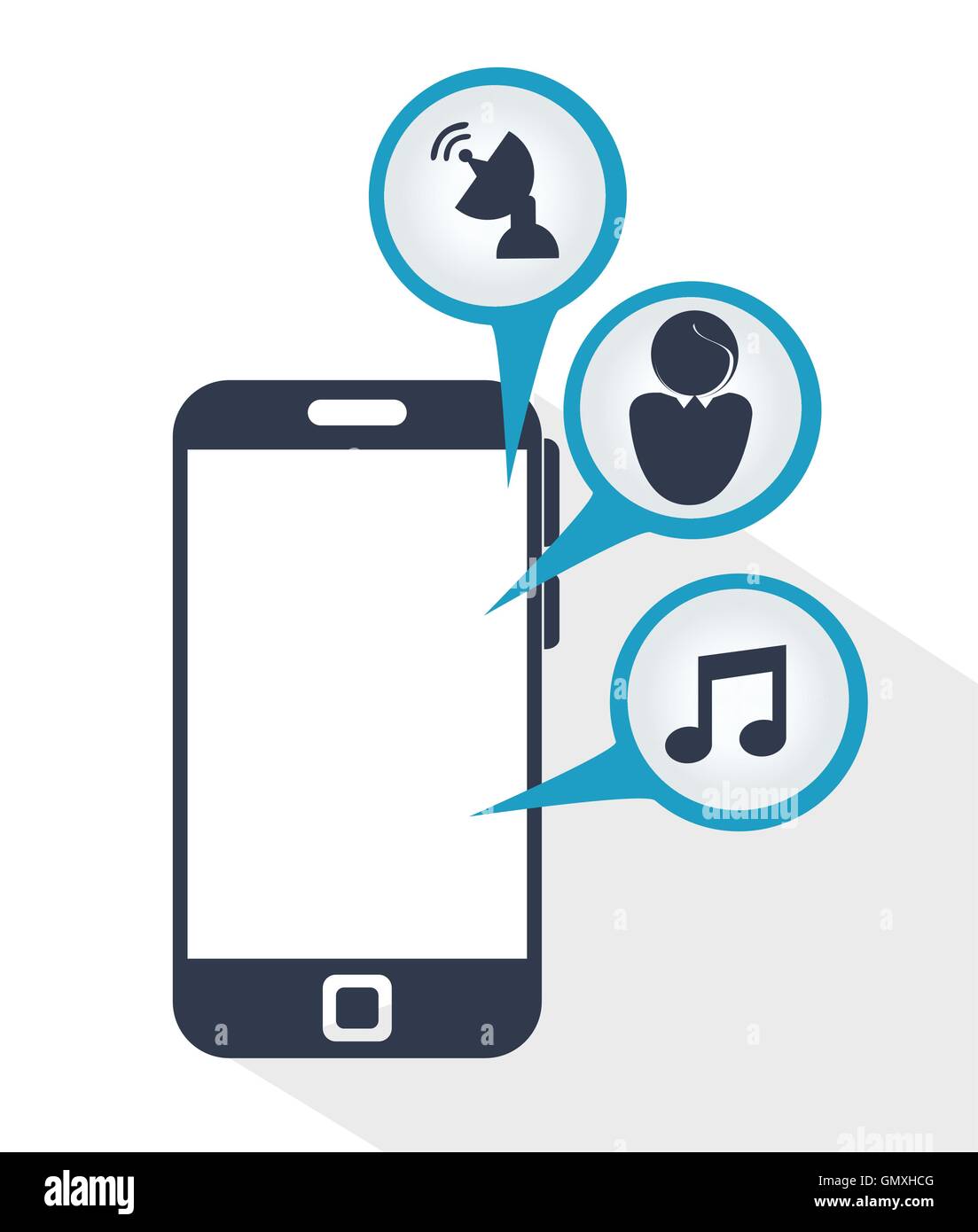 social media communication icon Stock Vector Image & Art - Alamy