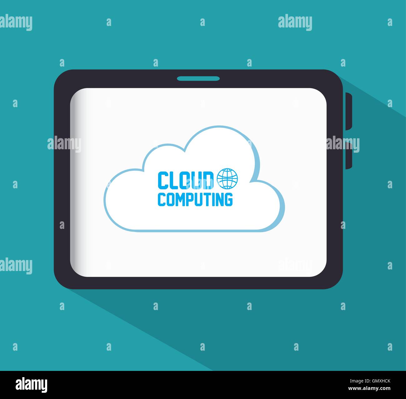 cloud computing data icon Stock Vector Image & Art - Alamy