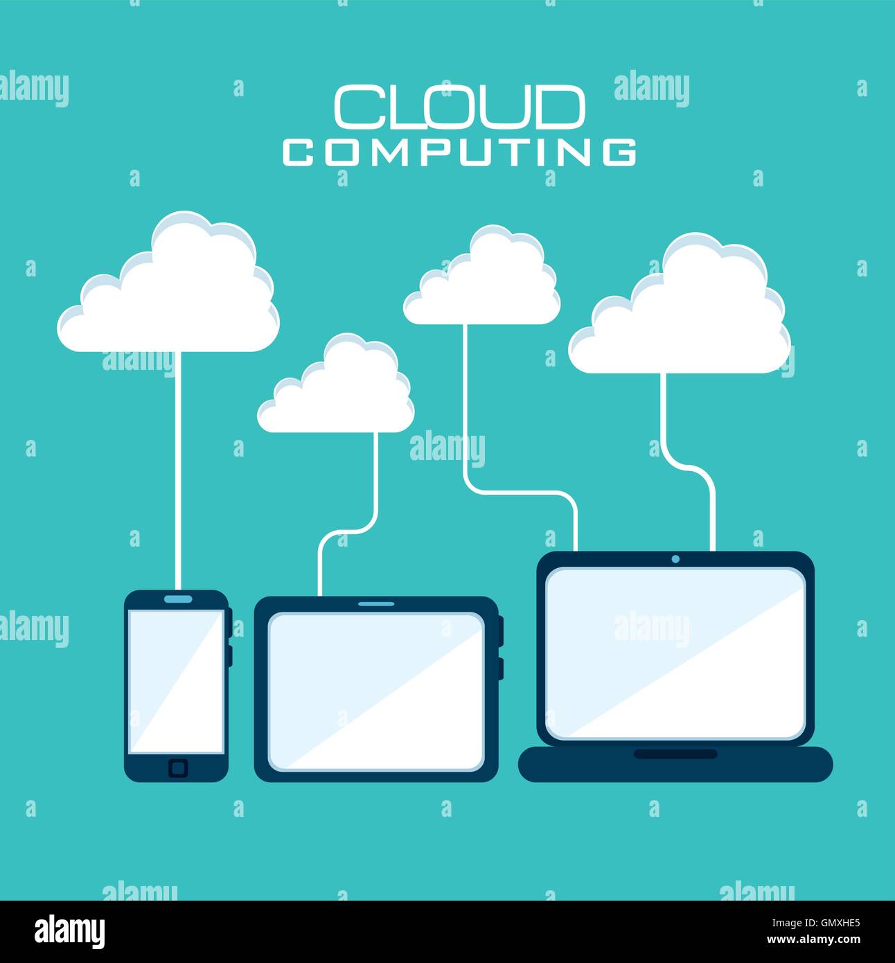 cloud computing data icon Stock Vector Image & Art - Alamy