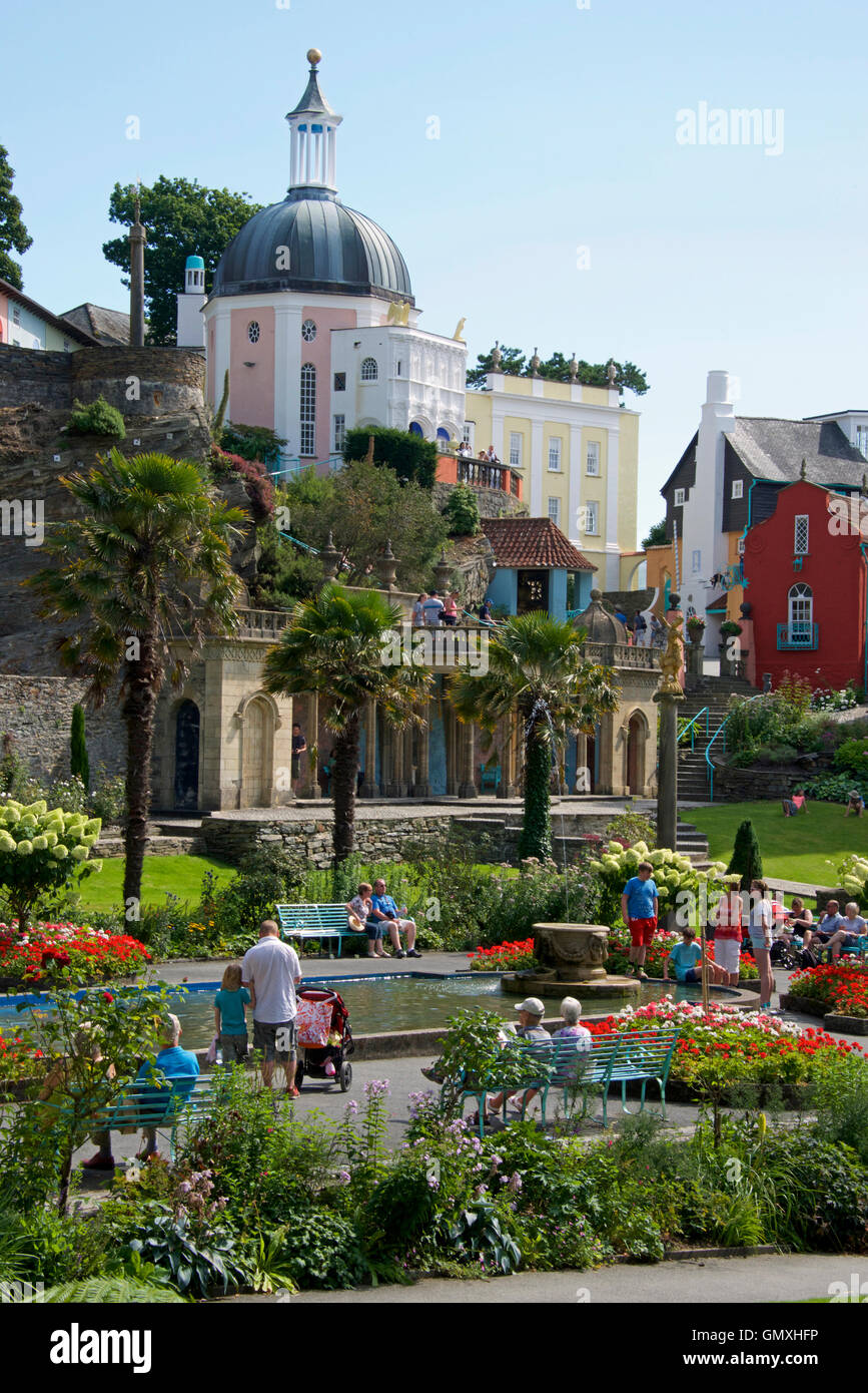 Portmeirion Italianate Village, North Wales - location where the cult ...