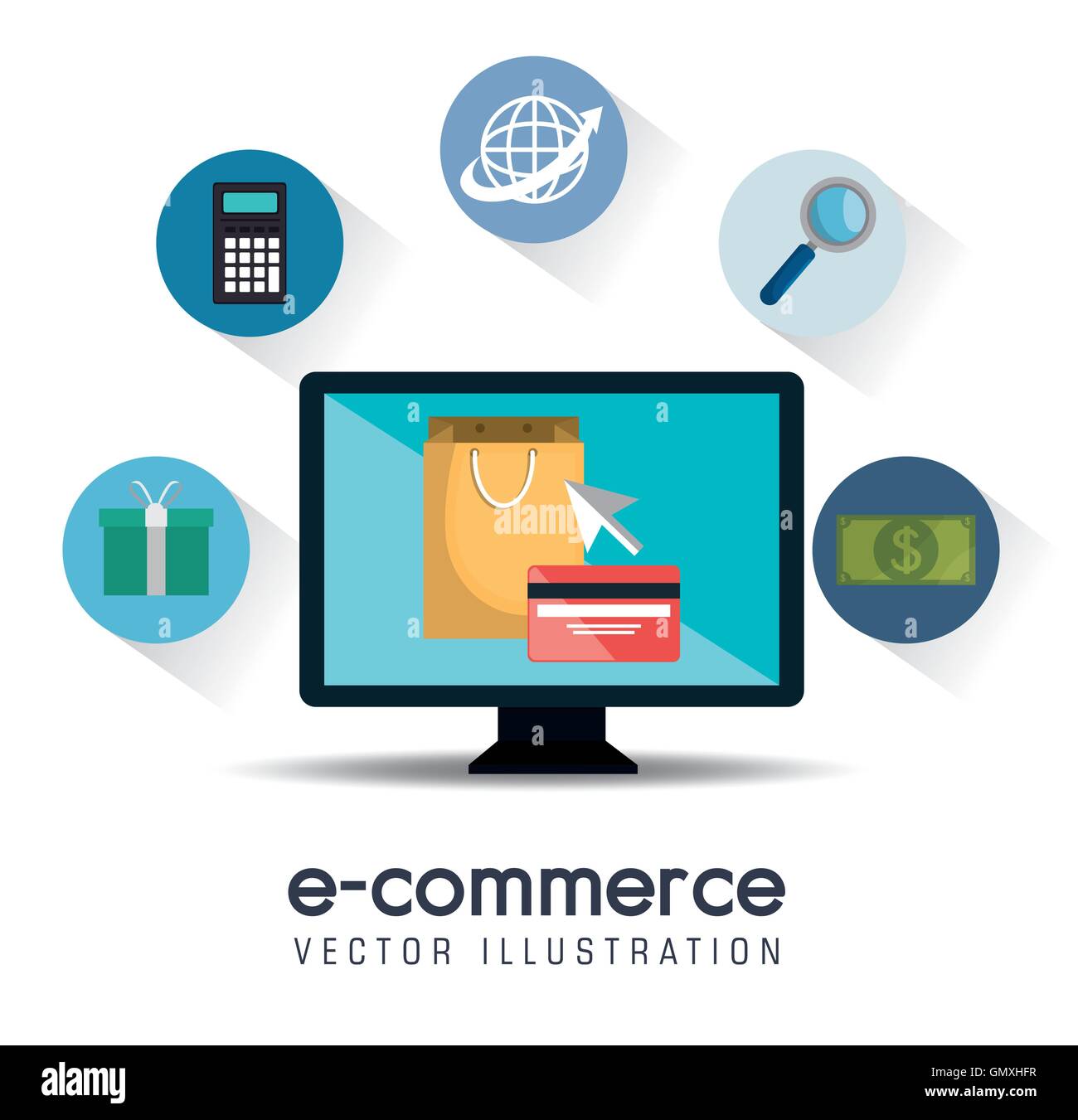 electronic commerce marketing icon Stock Vector Image & Art - Alamy
