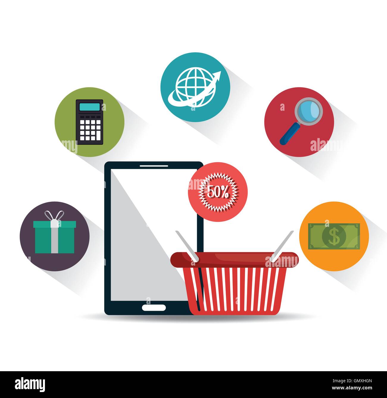electronic commerce marketing icon Stock Vector Image & Art - Alamy