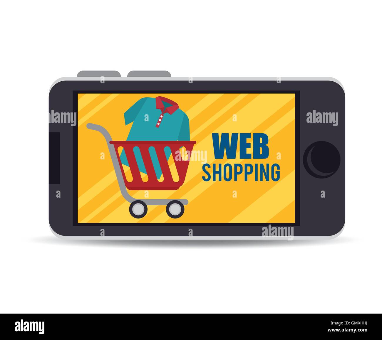 web shopping marketing icon Stock Vector Image & Art - Alamy
