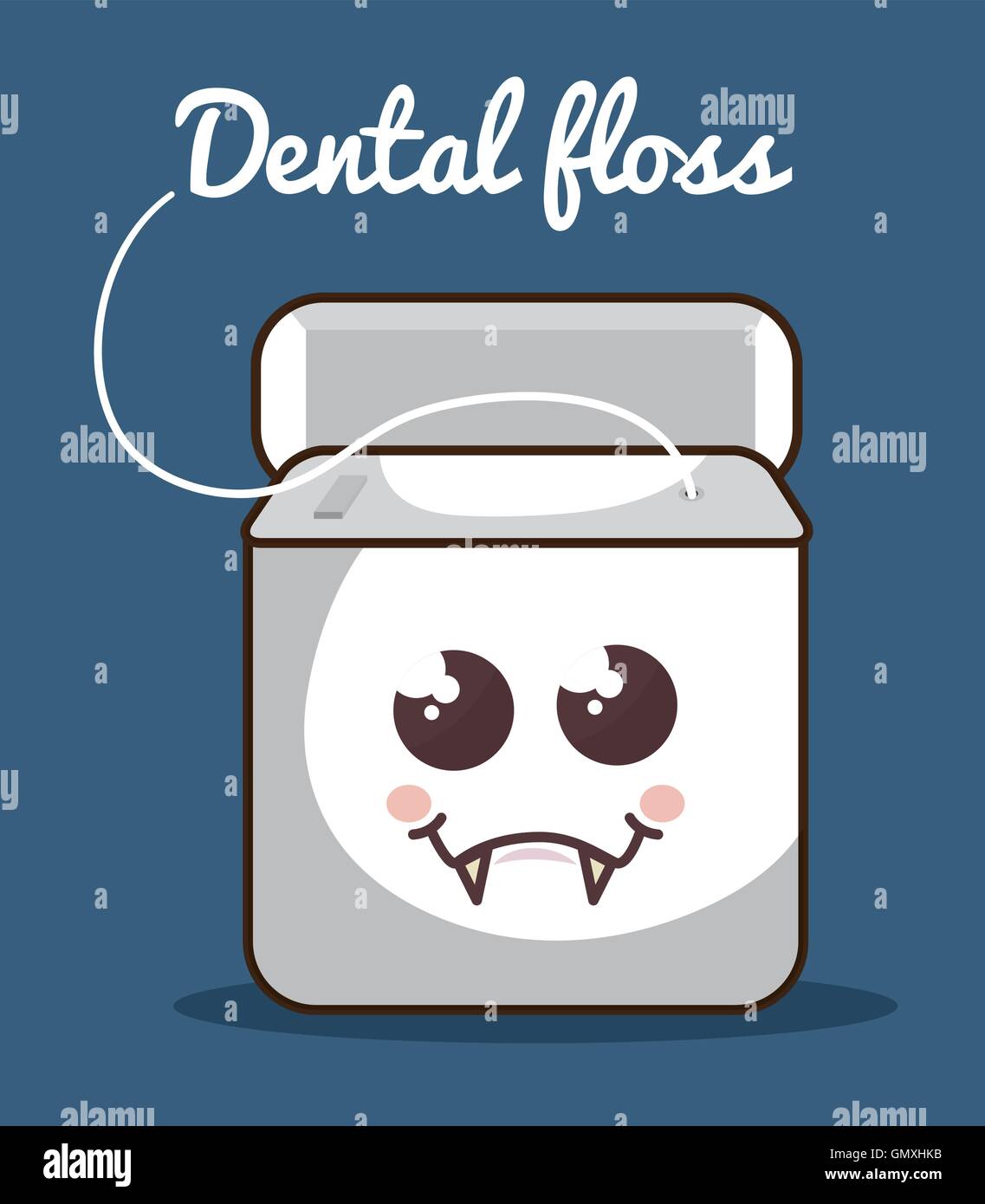 dental floss character icon Stock Vector Image & Art - Alamy