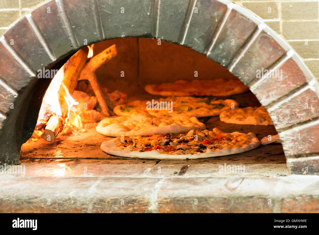 preparation of pizza Stock Photo - Alamy