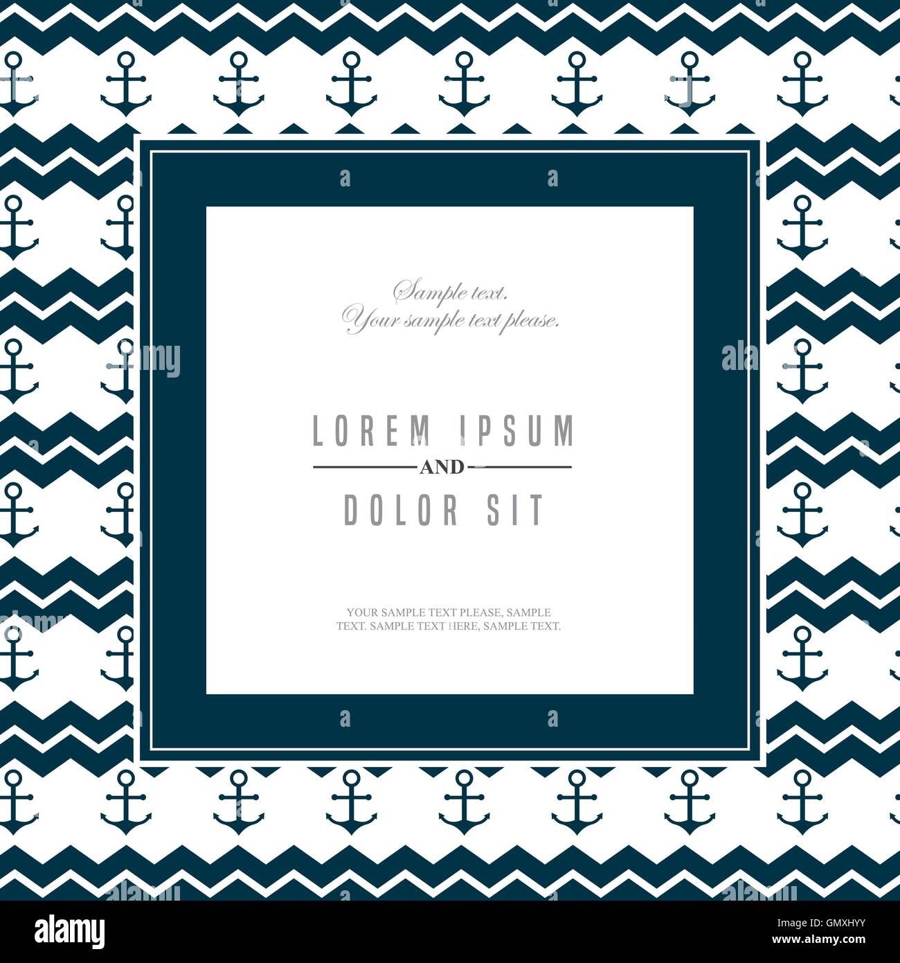 frame maritime nautical isolated Stock Vector Image & Art - Alamy