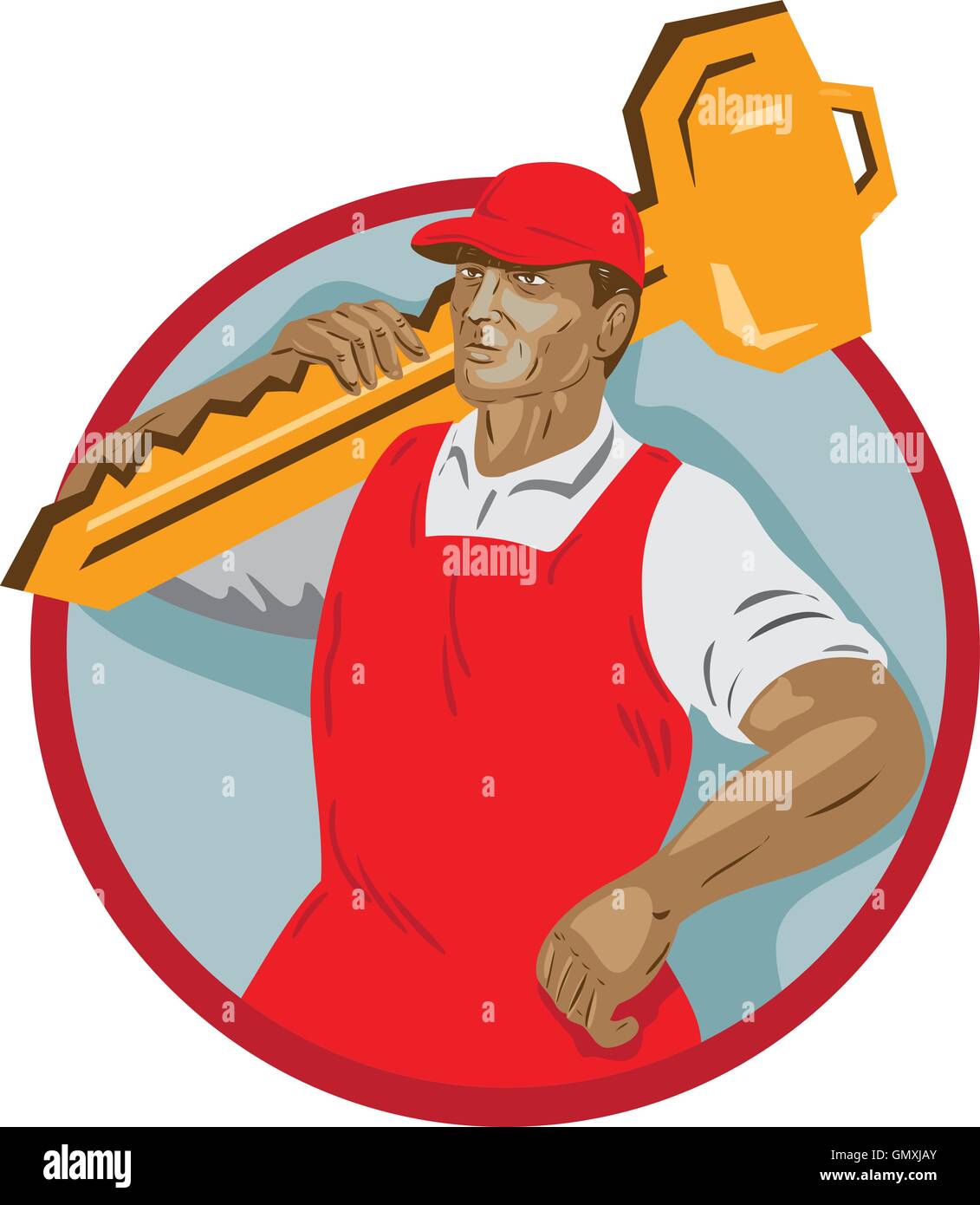 Locksmith art Stock Vector Images - Alamy