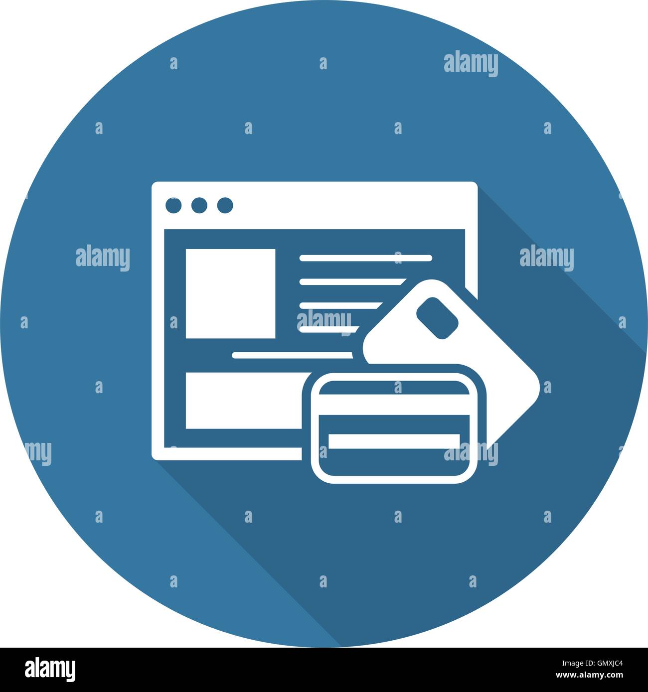 Bank credit card window Stock Vector Images - Alamy